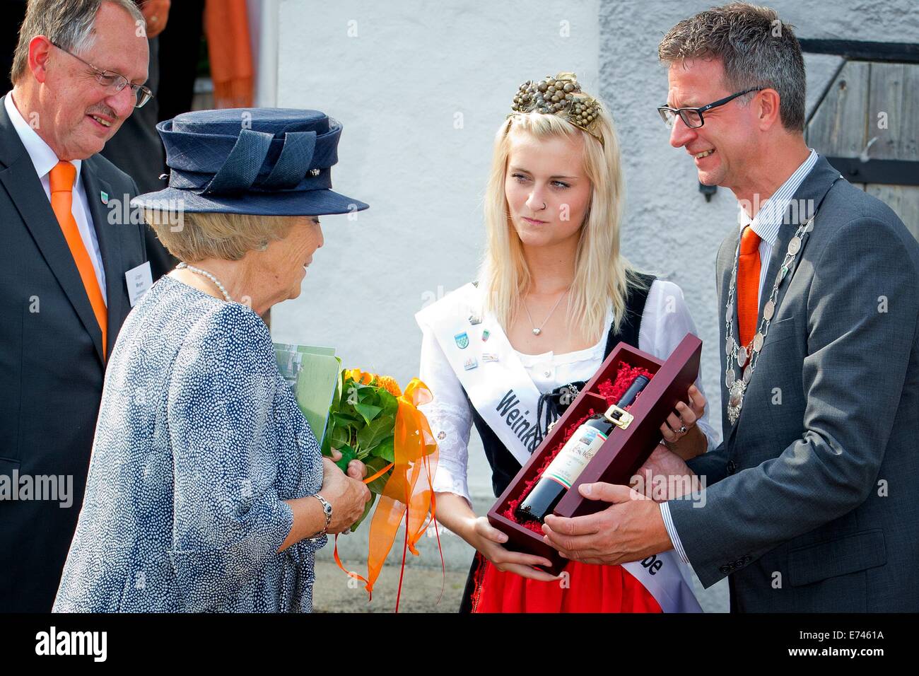 Hitzacker, Germany. 5th Sep, 2014. Princess Beatrix of The Netherlands ...
