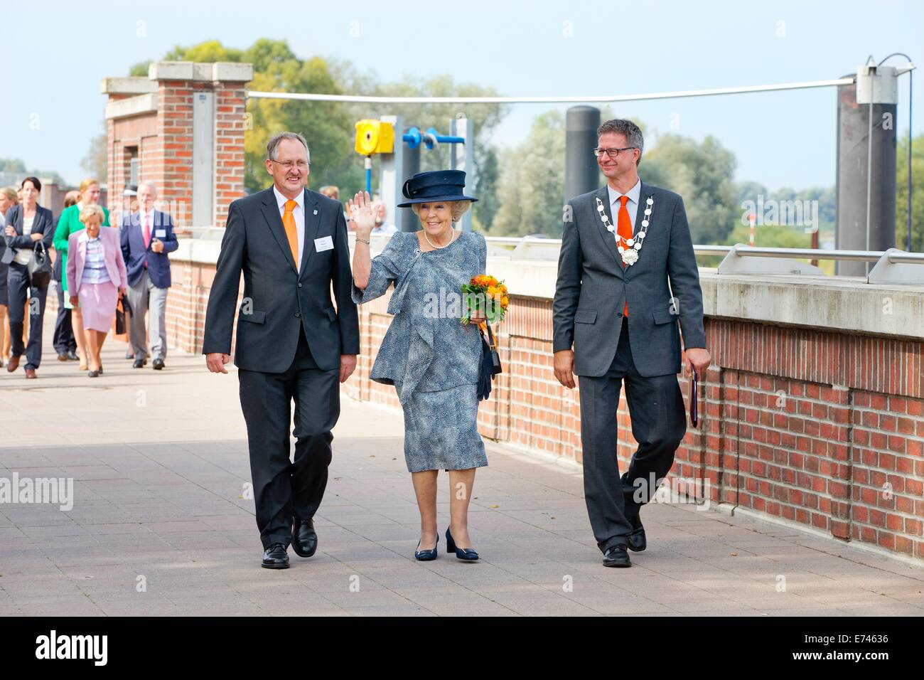 Hitzacker, Germany. 5th Sep, 2014. Princess Beatrix of The Netherlands ...