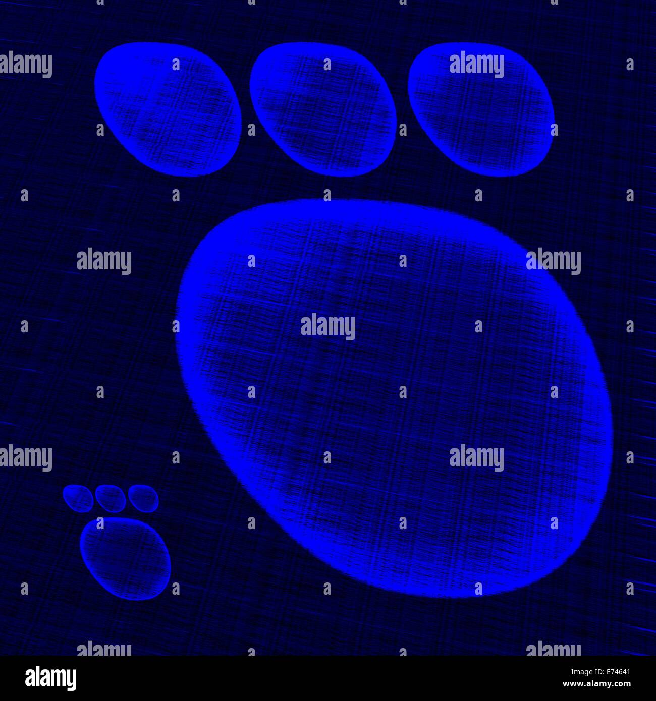 Dog footprint hi-res stock photography and images - Alamy
