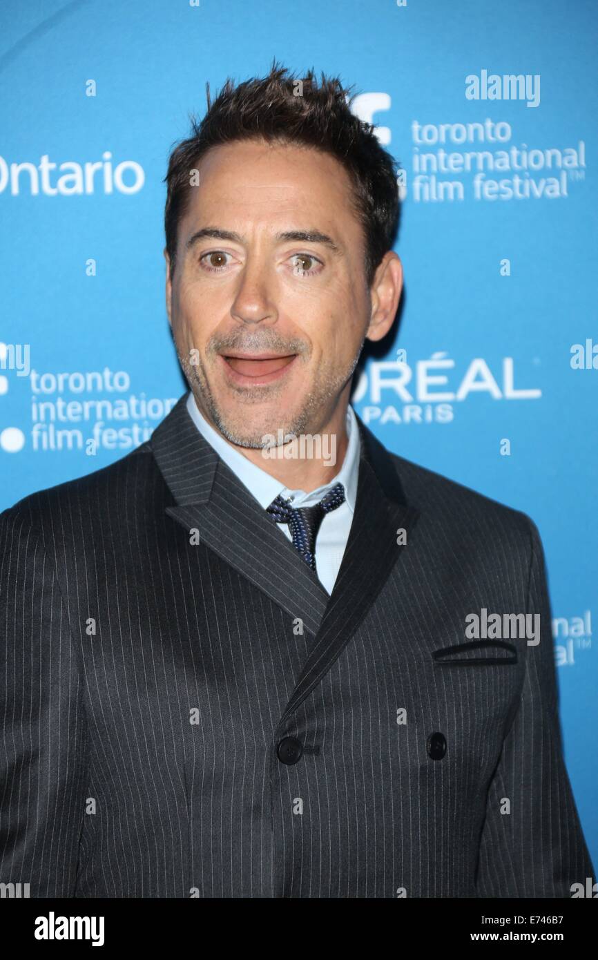 Toronto, Canada. 05th Sep, 2014. US actor Robert Downey Jr. poses at ...