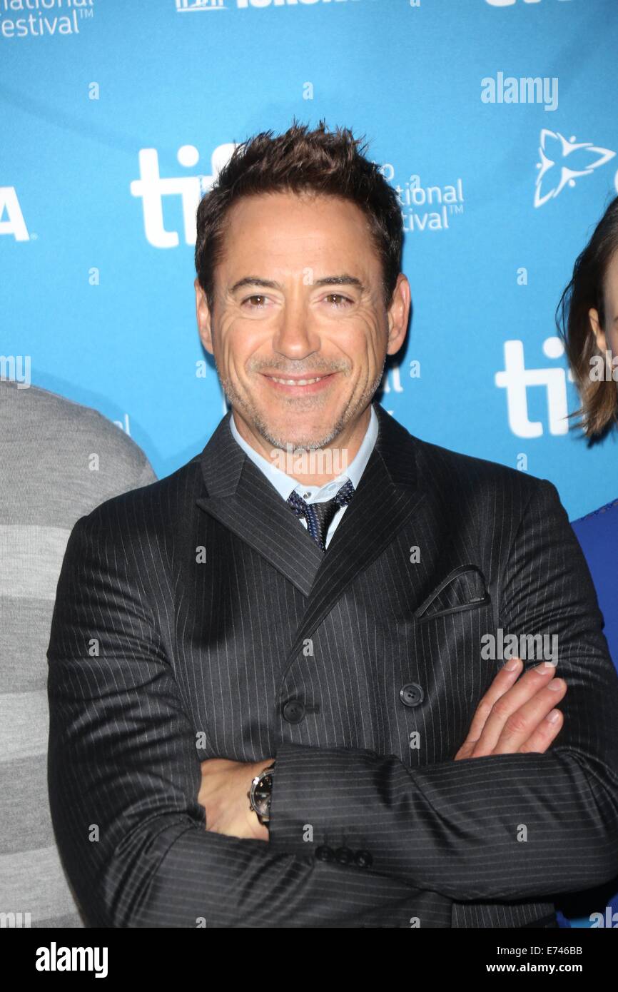 Toronto, Canada. 05th Sep, 2014. US actor Robert Downey Jr. poses at ...