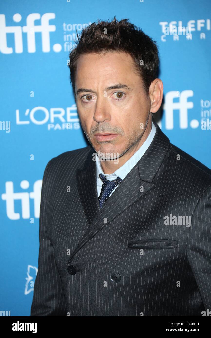 Toronto, Canada. 05th Sep, 2014. US actor Robert Downey Jr. poses at ...