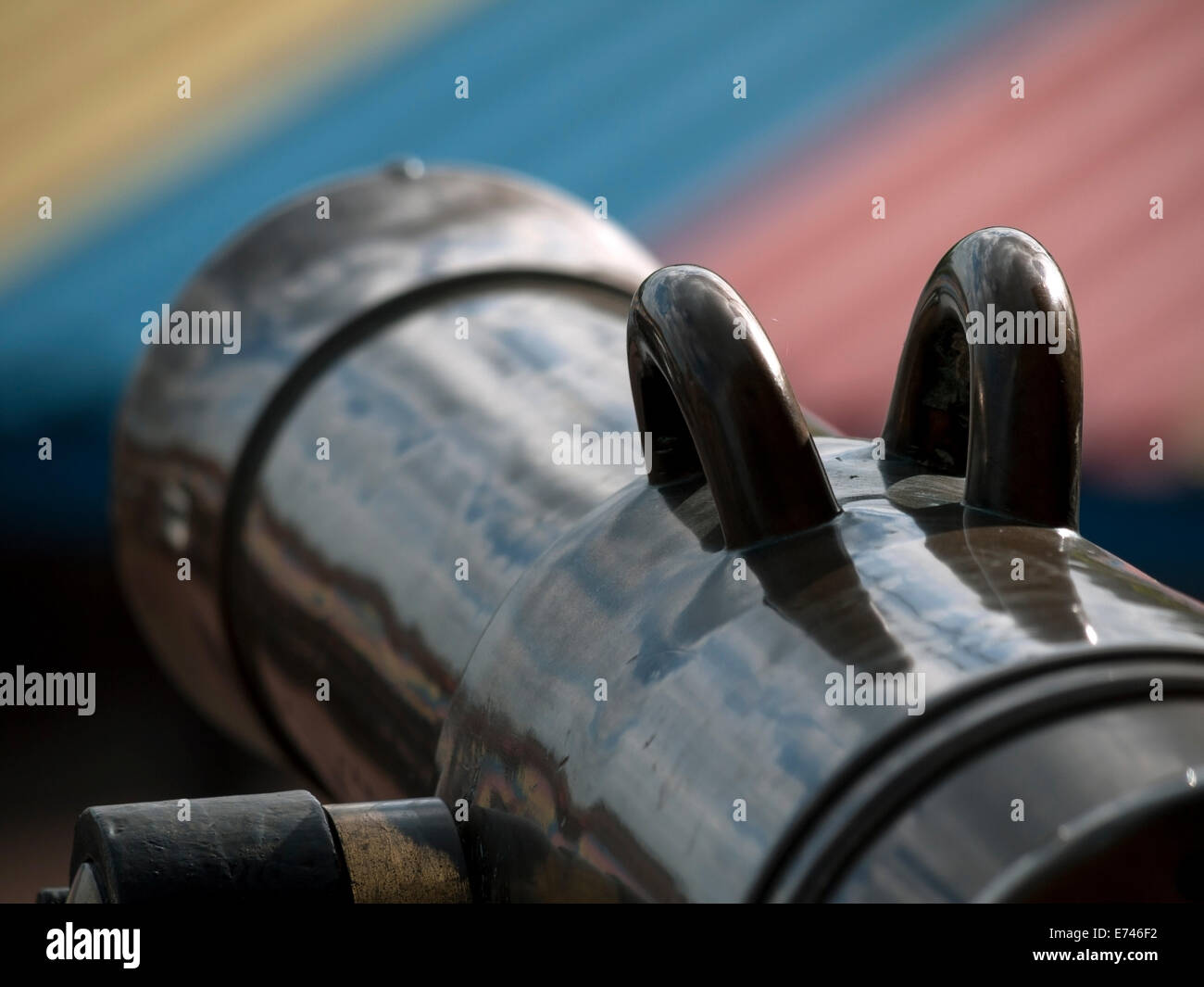 Turkish gun from Crete, a relic the Graeco-Ottoman War of 1897. Market ...