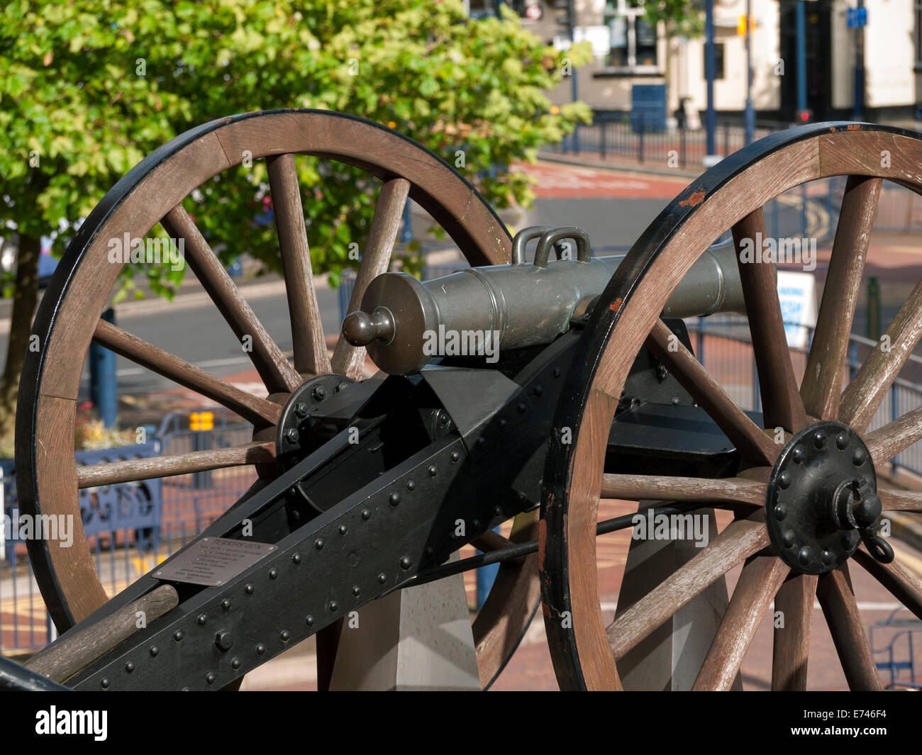 Turkish gun from Crete, a relic the Graeco-Ottoman War of 1897. Market ...
