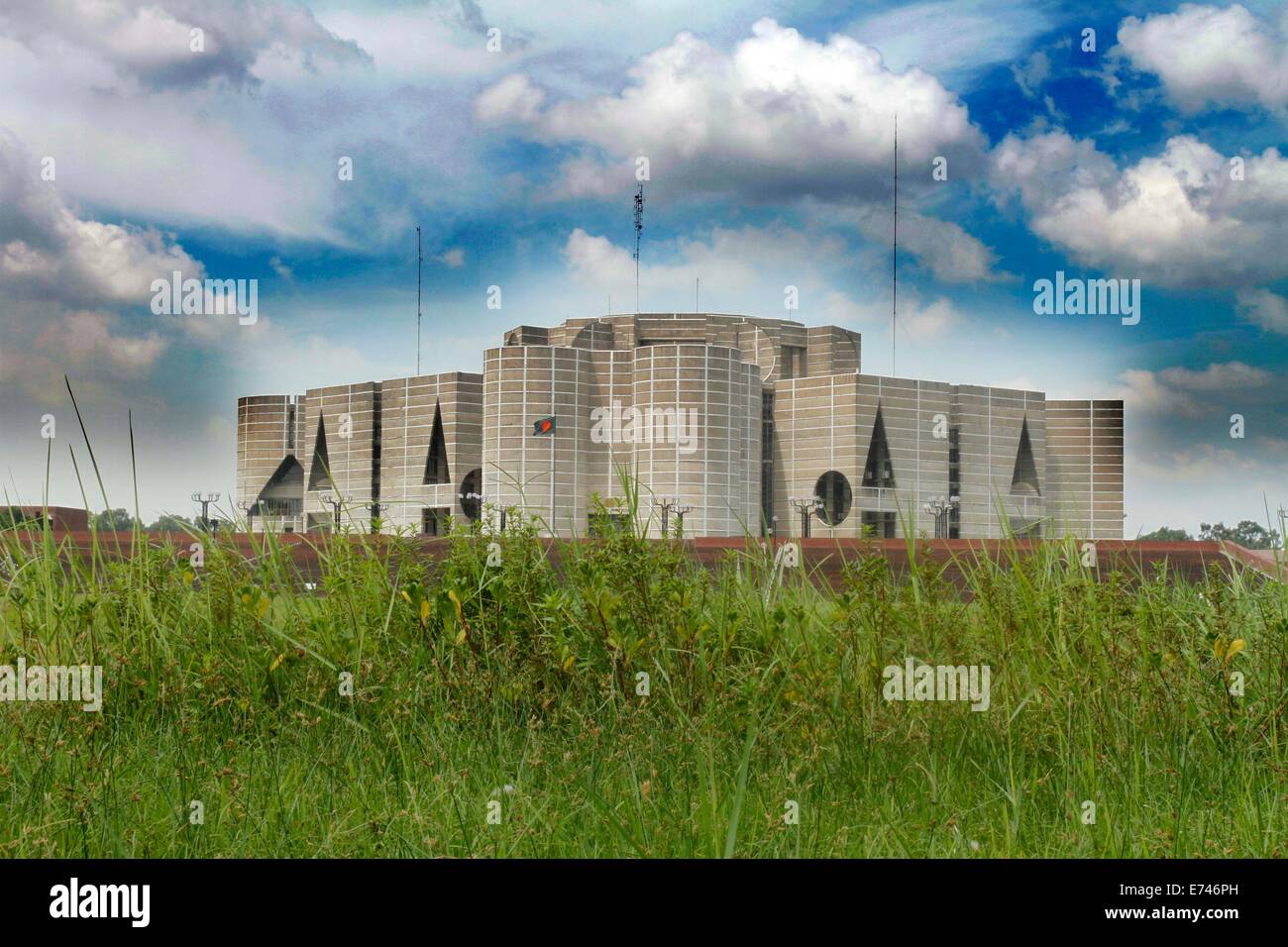 Dhaka 06 September 2014.Parliament House in Dhaka; Bangladesh ...