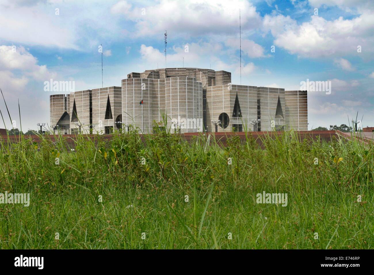 Dhaka 06 September 2014.Parliament House in Dhaka; Bangladesh ...