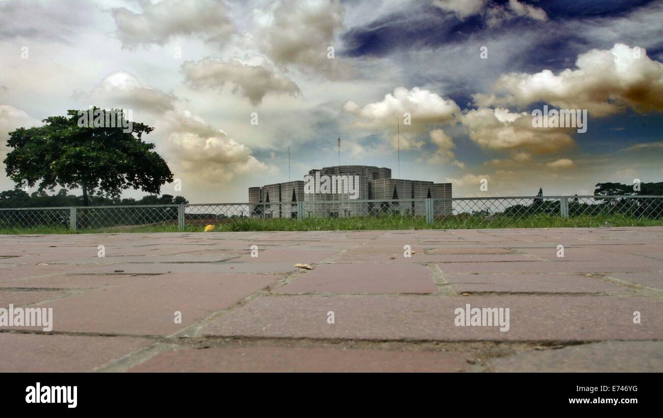 National assembly building dhaka bangladesh hi-res stock photography ...