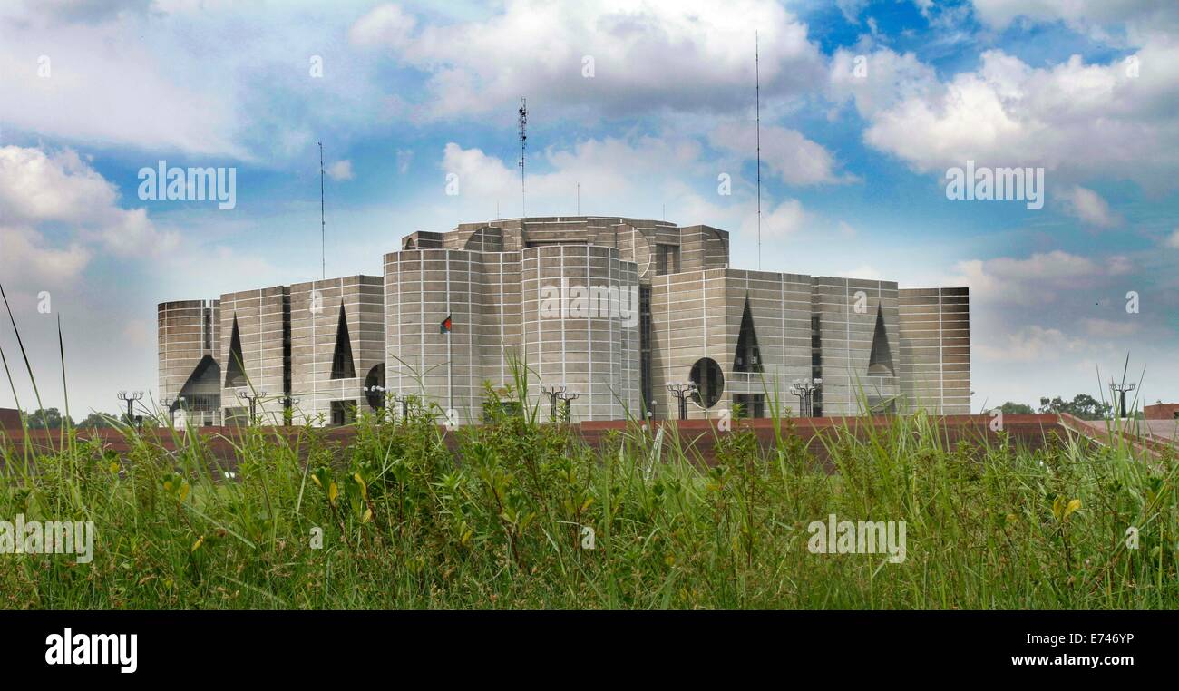 Dhaka 06 September 2014.Parliament House in Dhaka; Bangladesh ...
