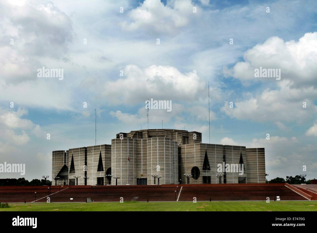 Dhaka 06 September 2014.Parliament House in Dhaka; Bangladesh ...