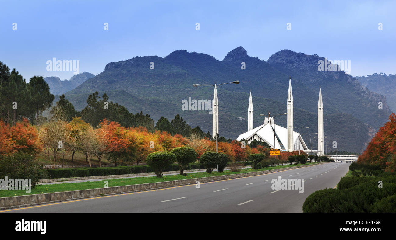 Shah Faisal Mosque is one of the famous landmarks of Pakistan situated ...