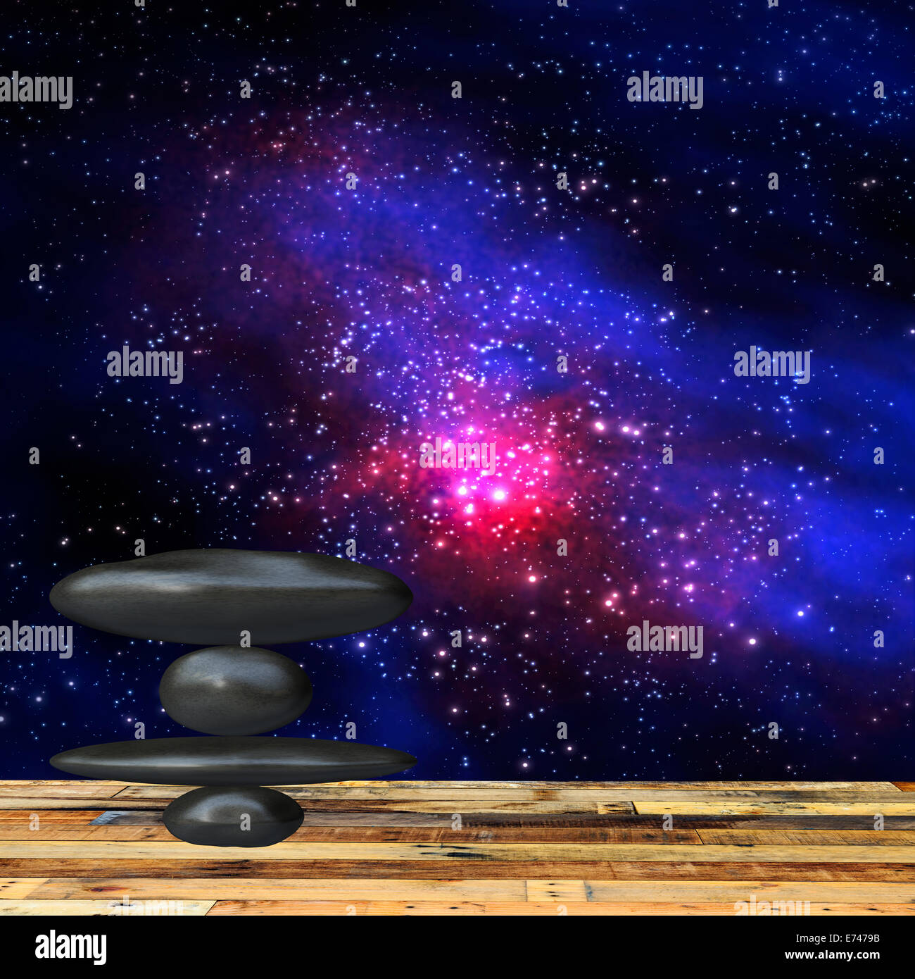 stone pyramid with nice background for adv or others purpose use Stock ...