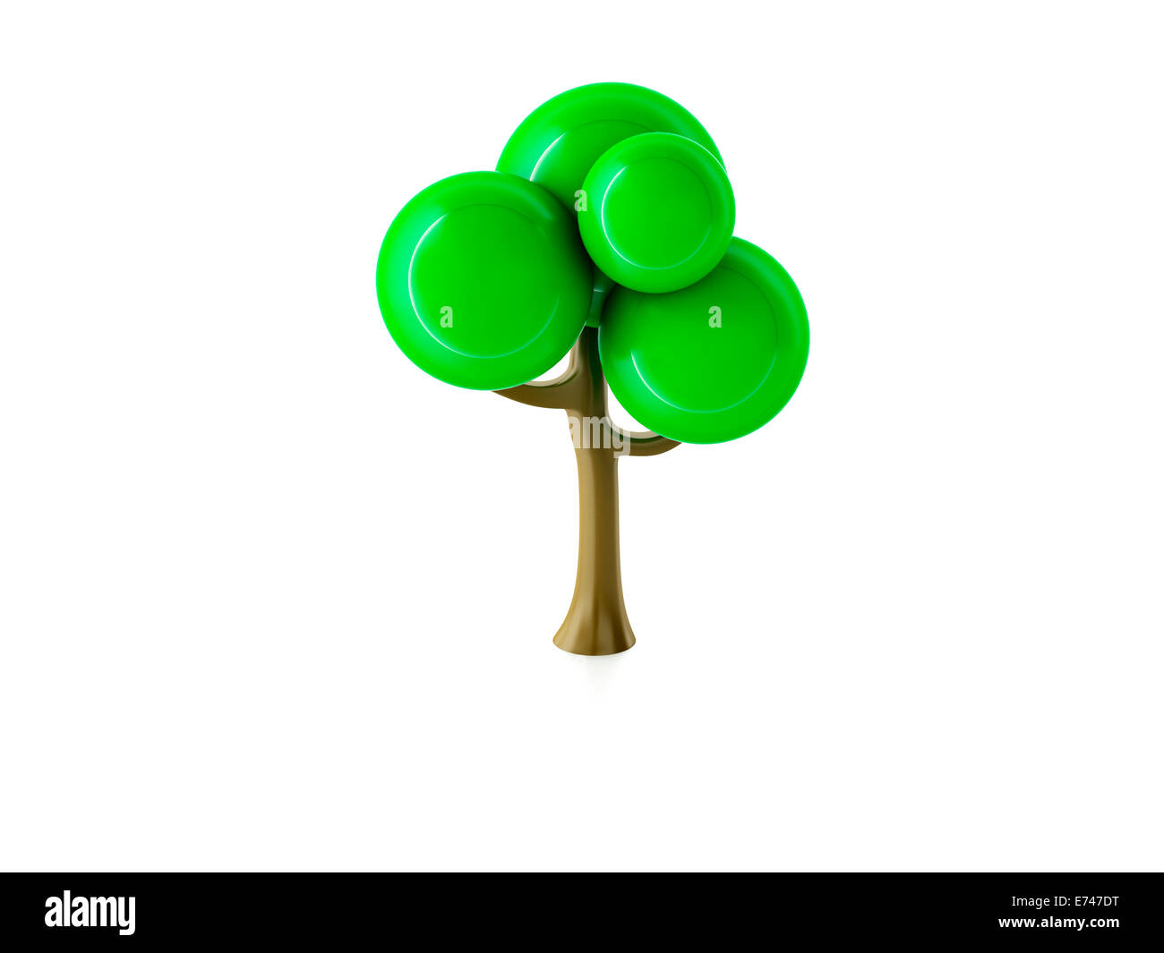 Summer landscape lone tree Cut Out Stock Images & Pictures - Alamy