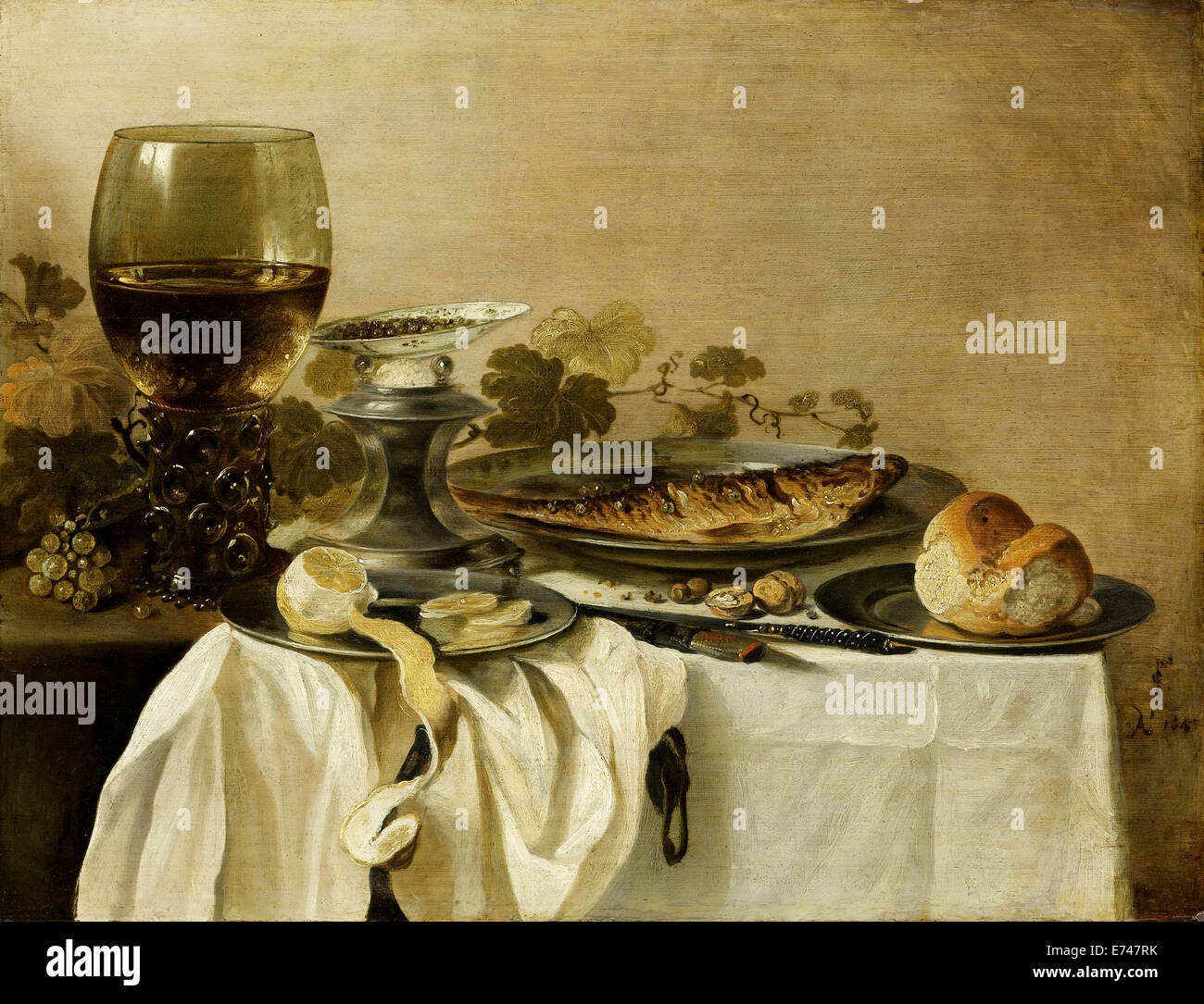 Still life with fish hi-res stock photography and images - Alamy