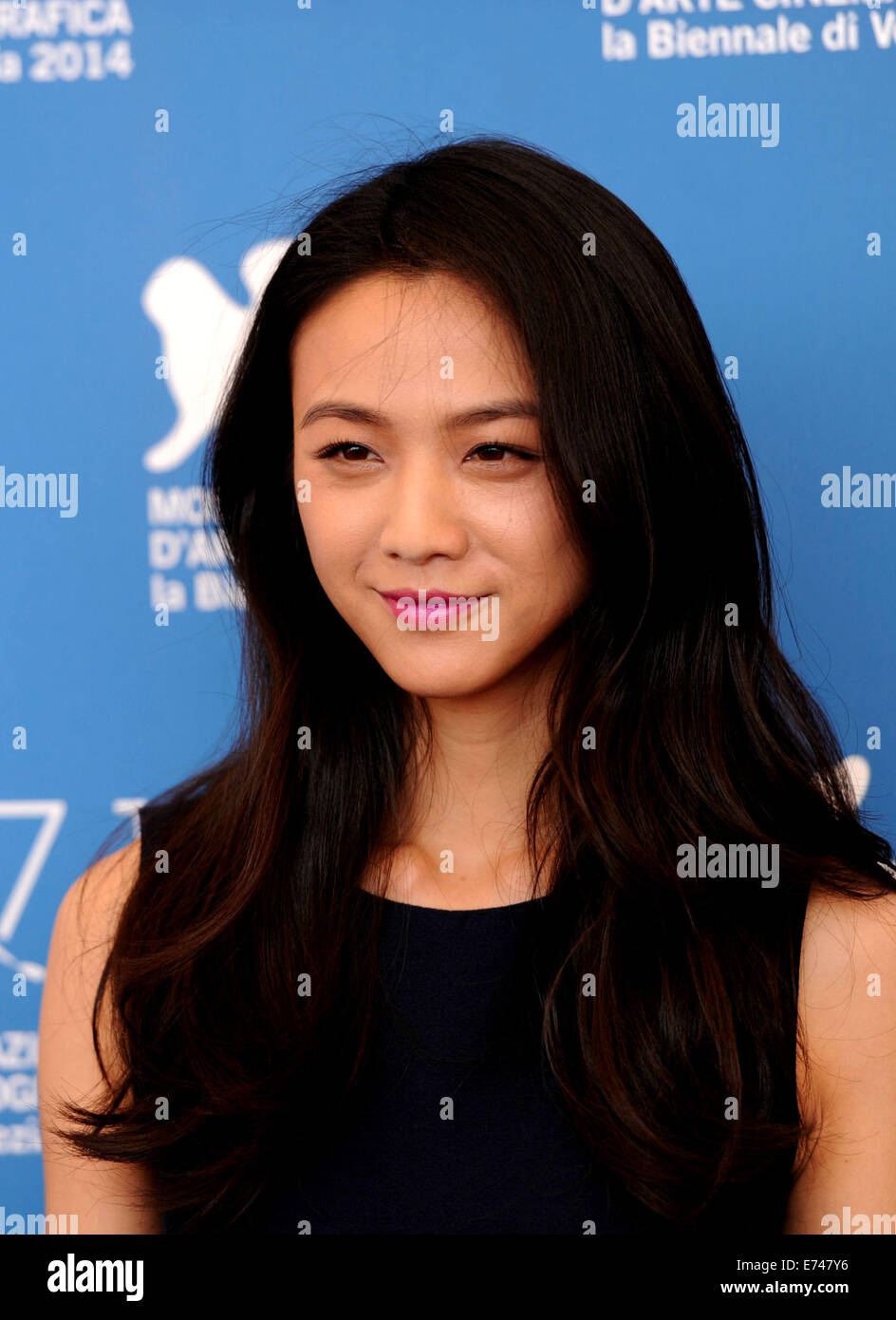 Venice, Italy. 6th Sep, 2014. Actress Tang Wei poses at the photocall ...