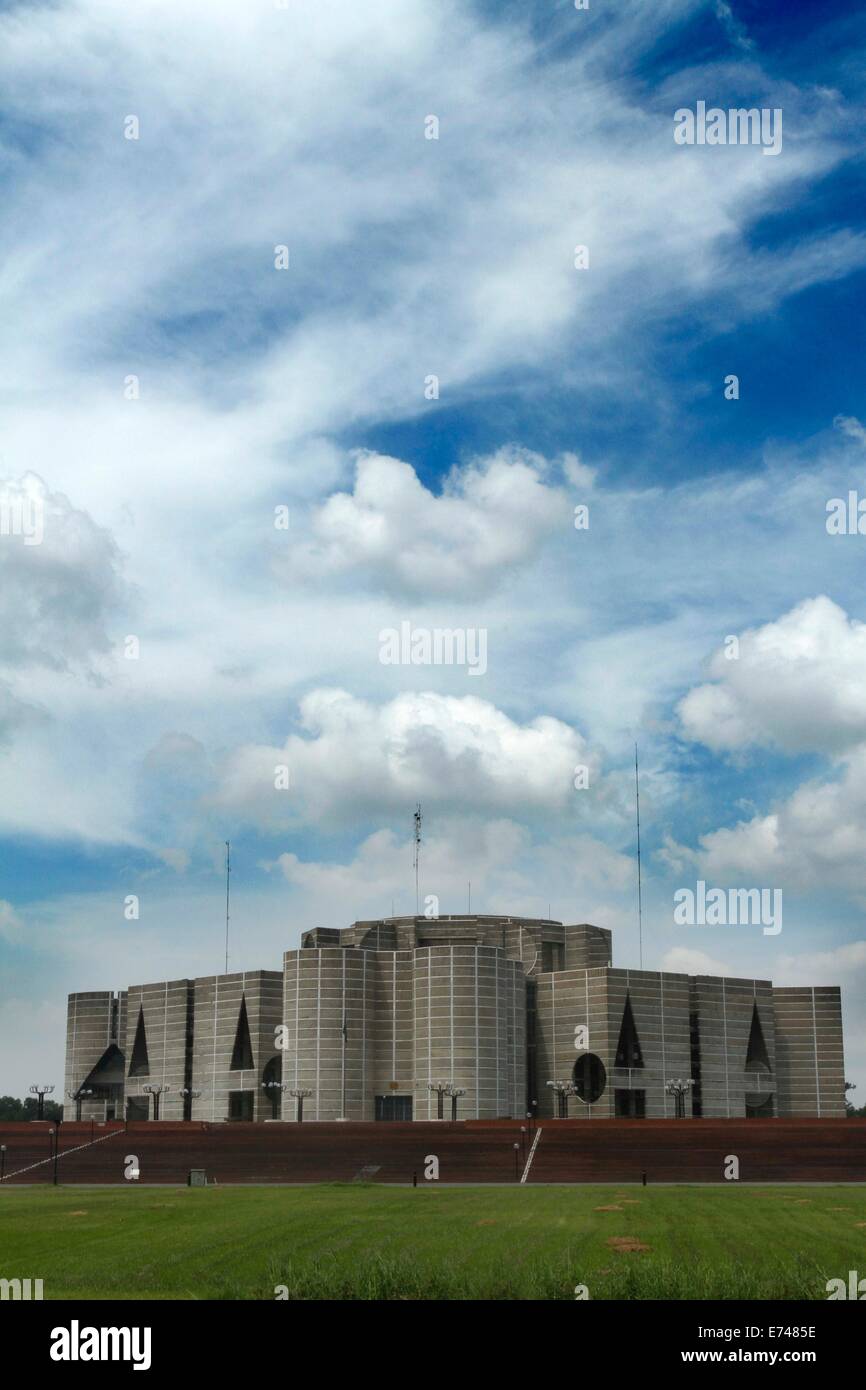 Dhaka 06 September 2014.Parliament House in Dhaka; Bangladesh ...