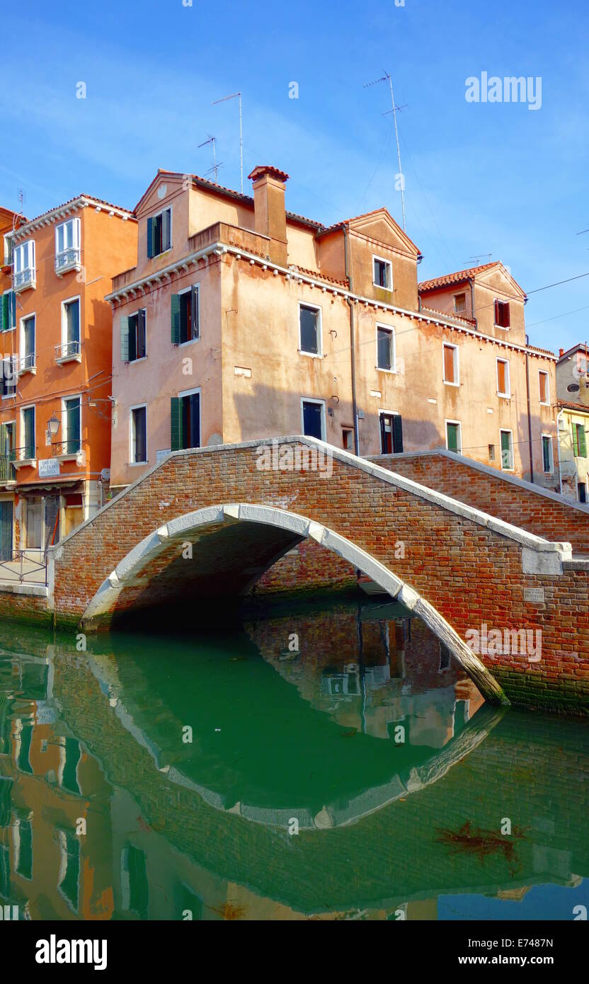 Pedestrian bridge in Venice, Italy Stock Photo - Alamy