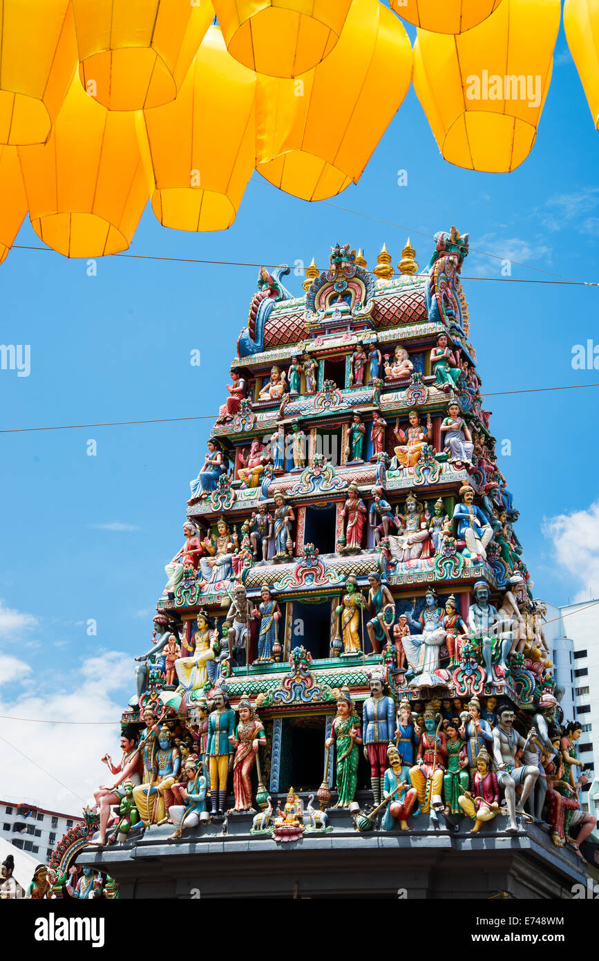 Hindu Temple Architecture Stock Photo - Alamy