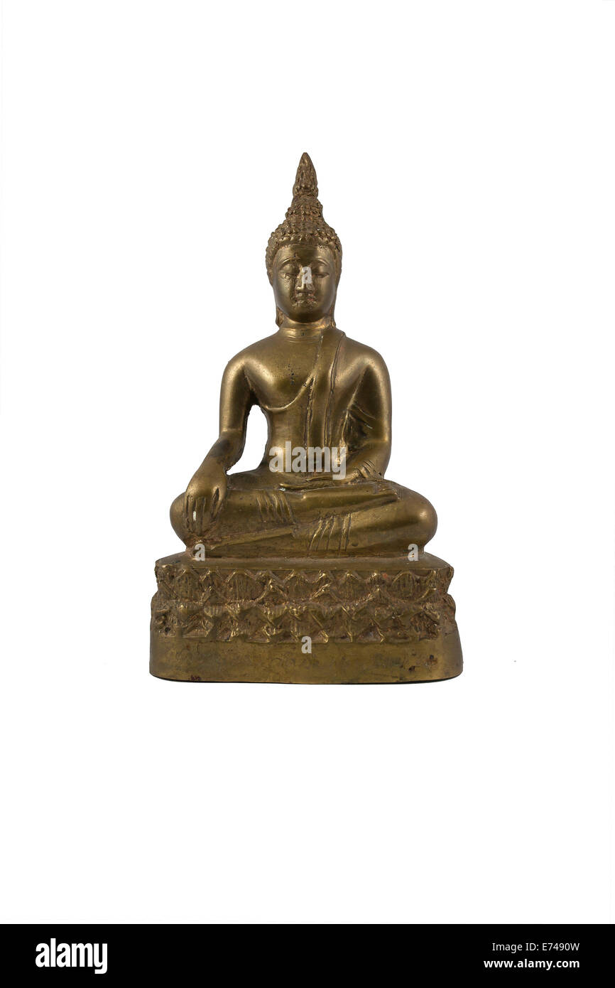 Buddha portrait on white background hi-res stock photography and images ...
