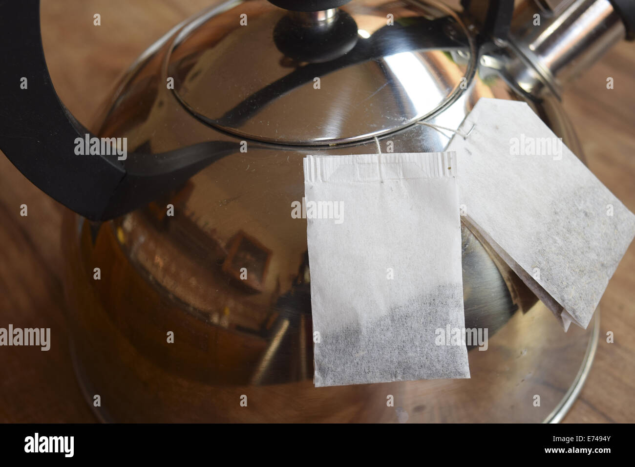 a teapot with tea filters for the healthy tea Stock Photo - Alamy