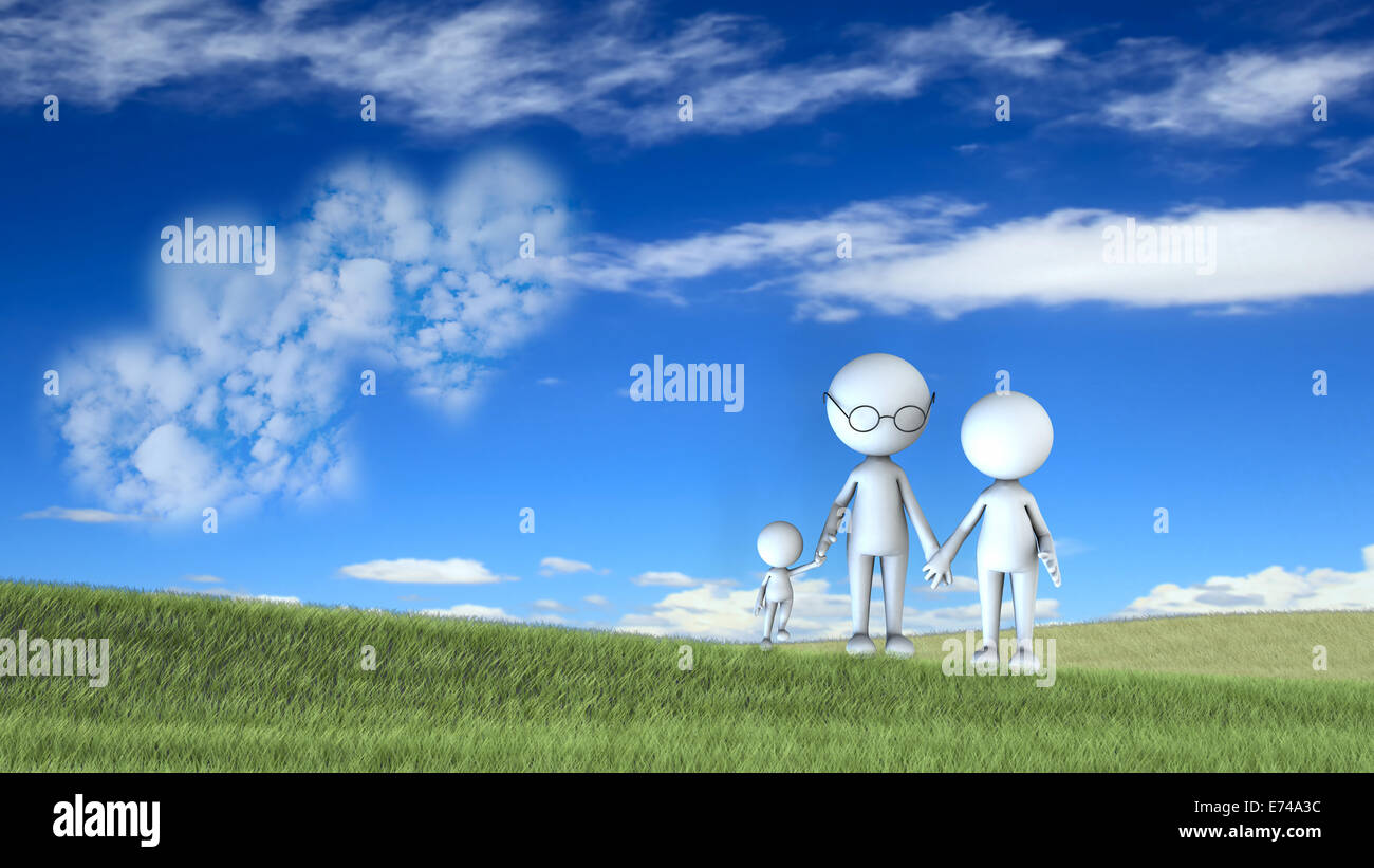 Family scene hi-res stock photography and images - Alamy