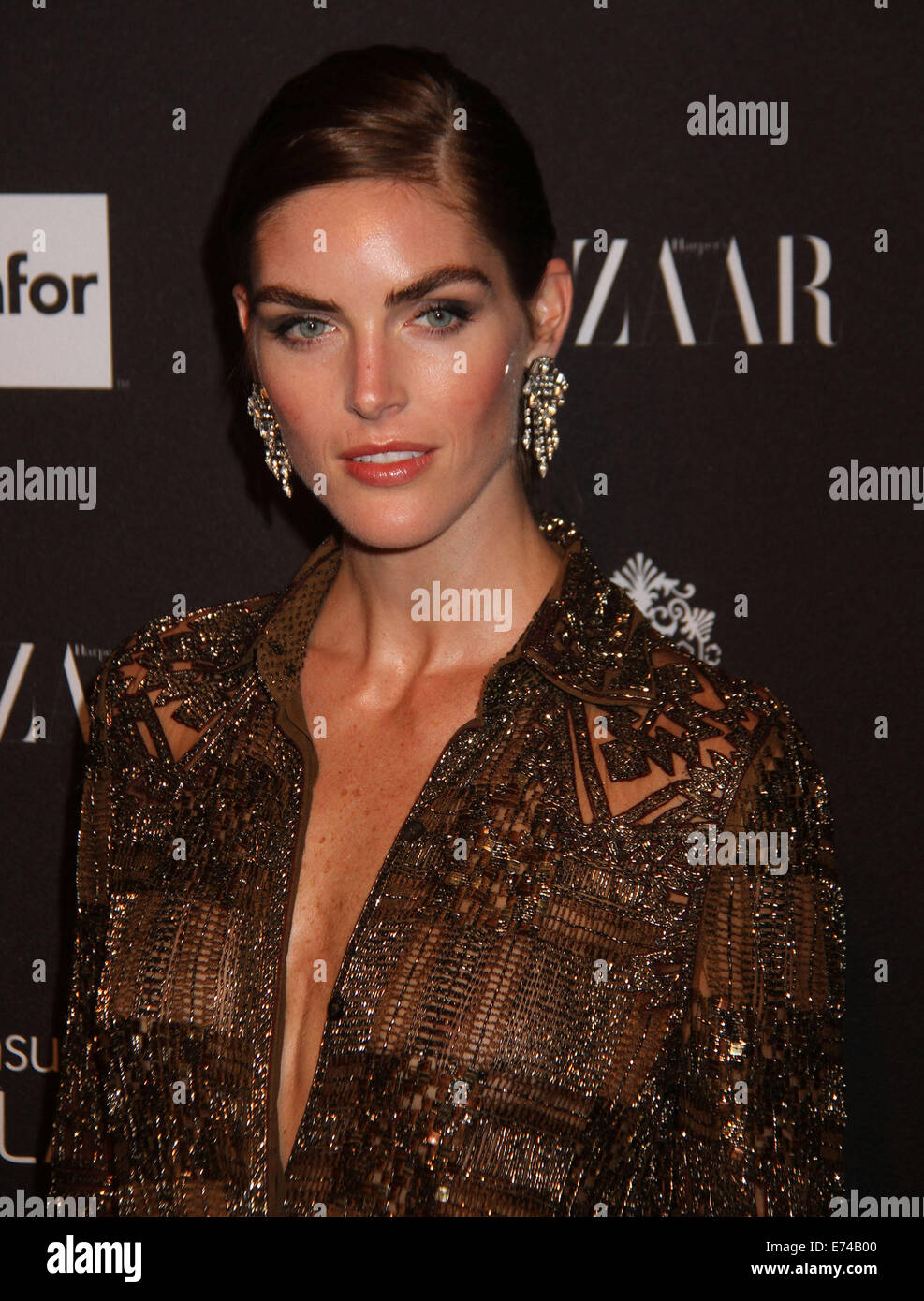 New York, New York, USA. 5th Sep, 2014. HILARY RHODA attends the Harper ...