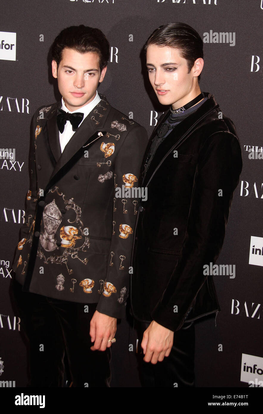 New York, New York, USA. 5th Sep, 2014. PETER BRANT JR. and HARRY BRANT ...