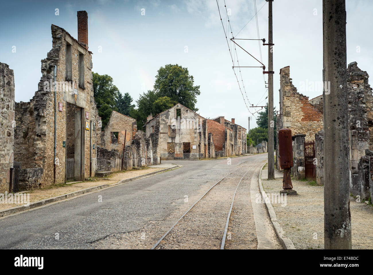 Oradour-sur-Glane, France, Europe (Oradour sur Glane Stock Photo - Alamy
