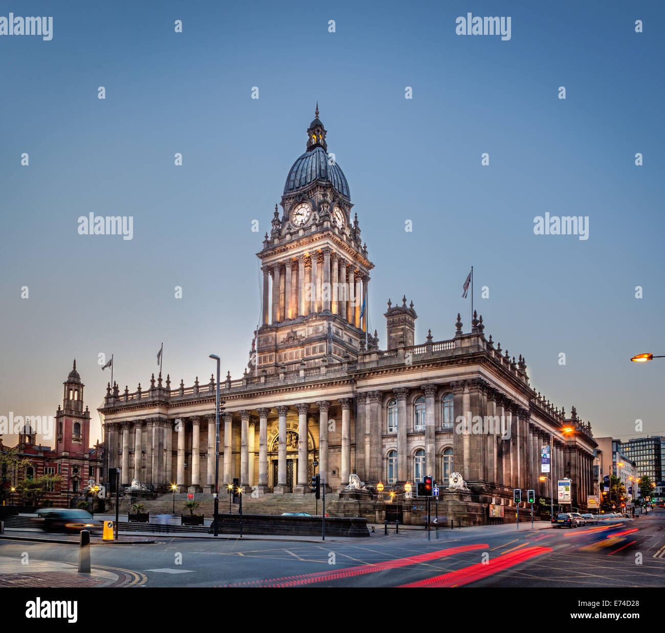 Leeds Town Hall is a Grade 1 listed building in the city centre of ...