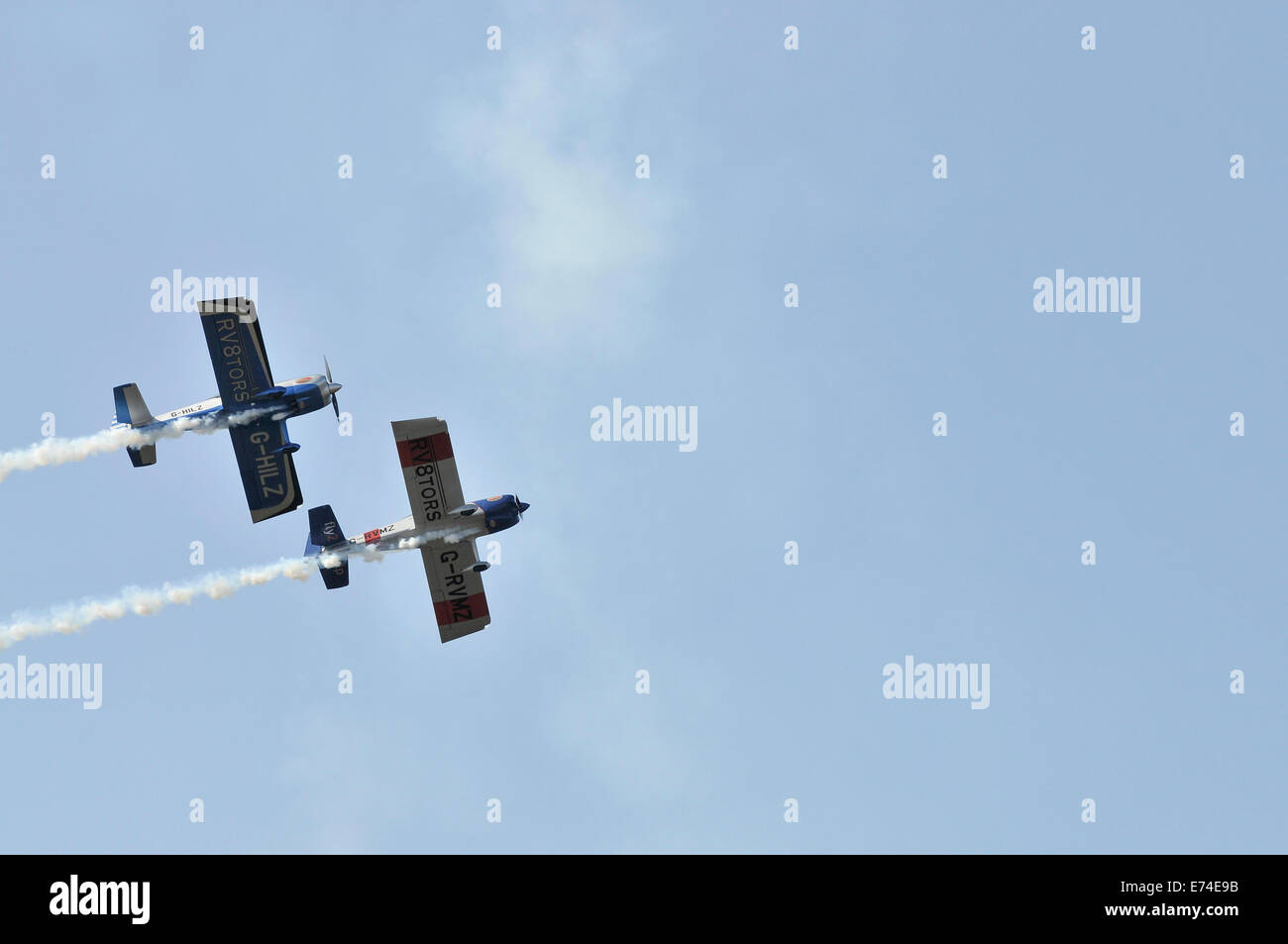 Ayr, Scotland, UK. 6th September 2014. Aircraft take part in a display ...