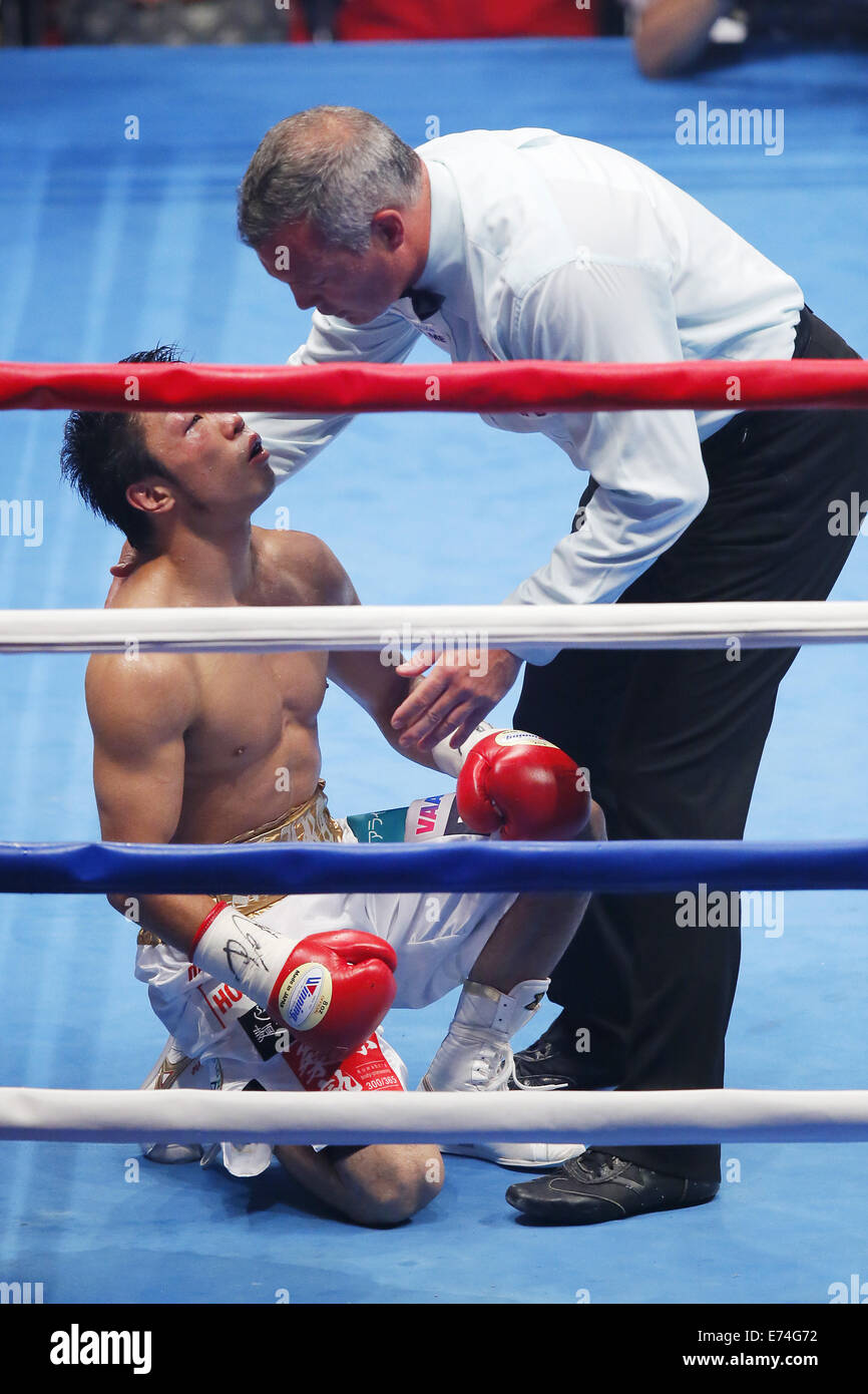 Yoyogi 2nd Gymnasium, Tokyo, Japan. 5th Sep, 2014. Akira Yaegashi (JPN ...