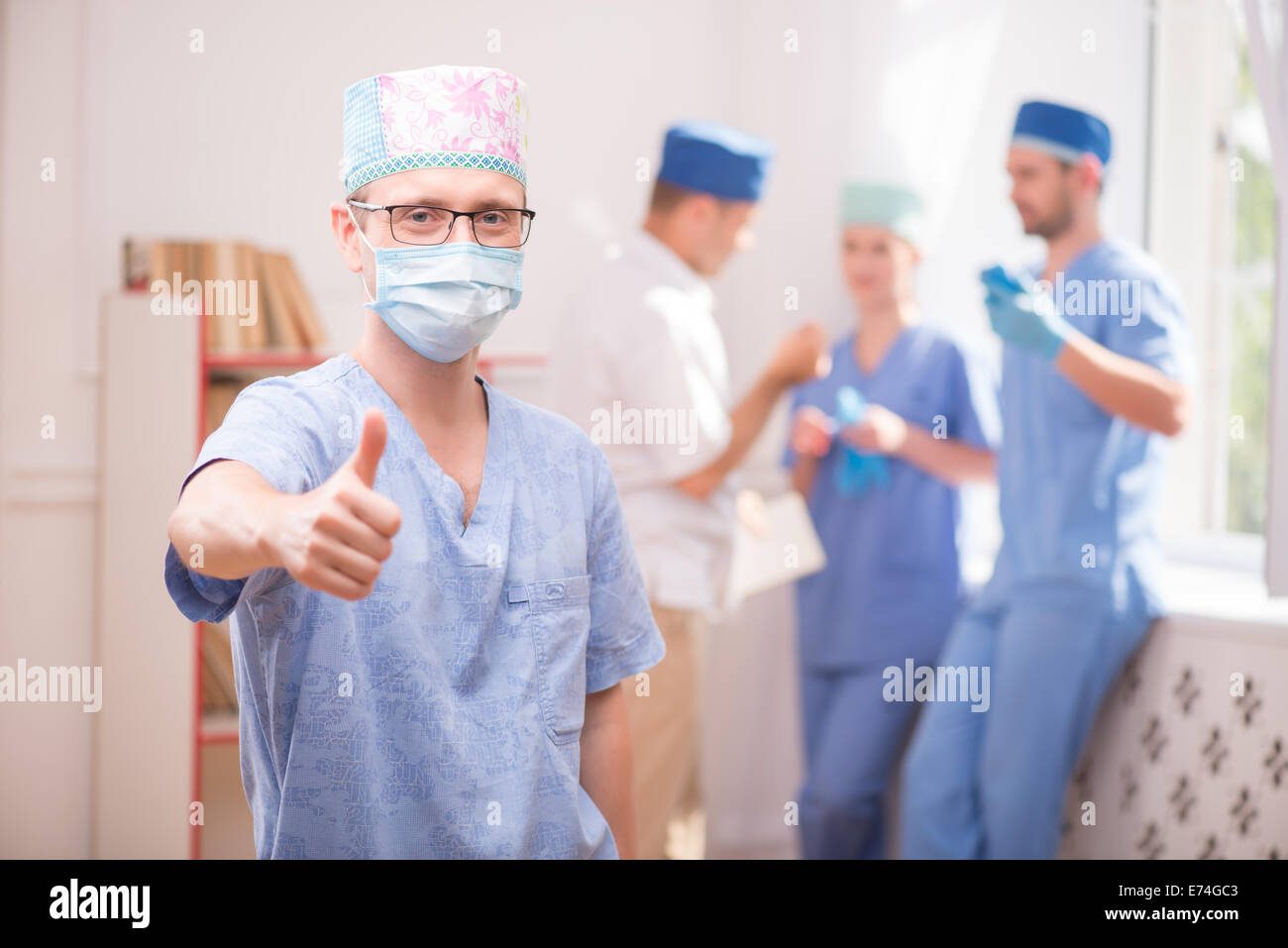 Hard work of doctors Stock Photo - Alamy