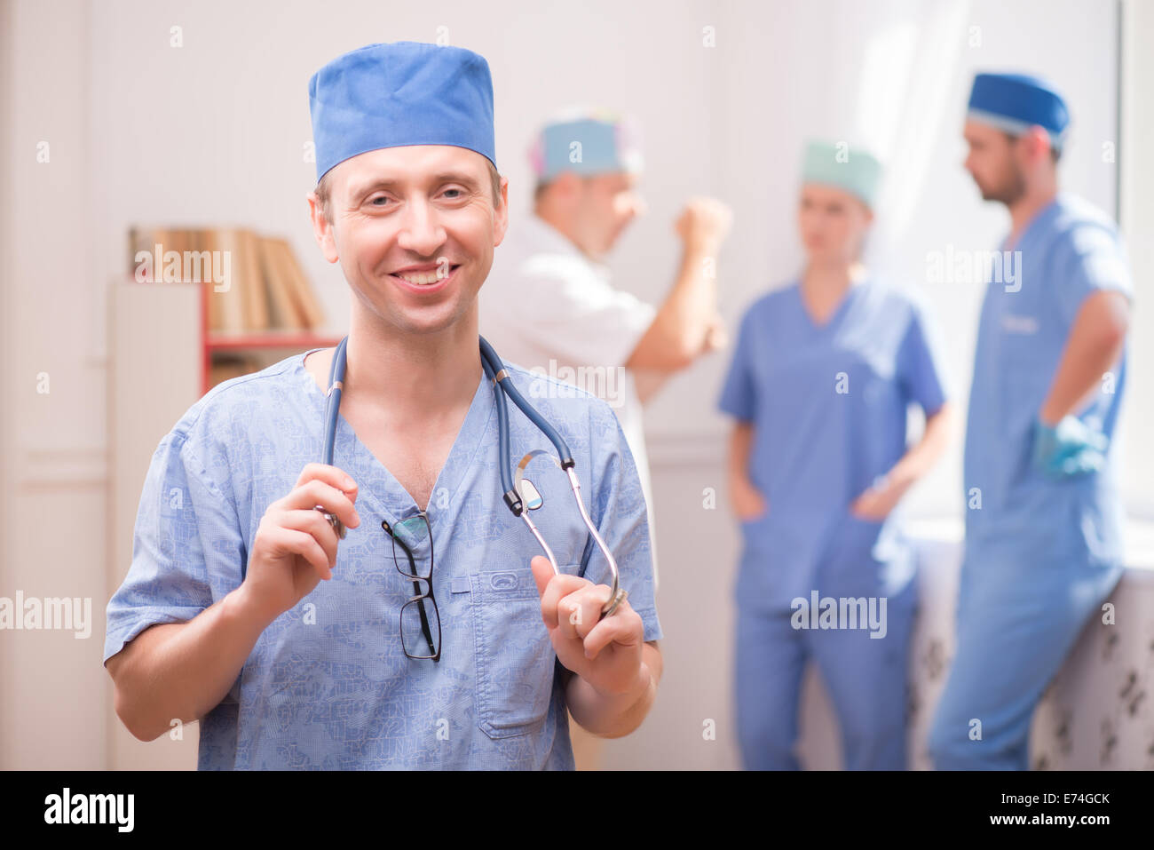 Hard work of doctors Stock Photo - Alamy