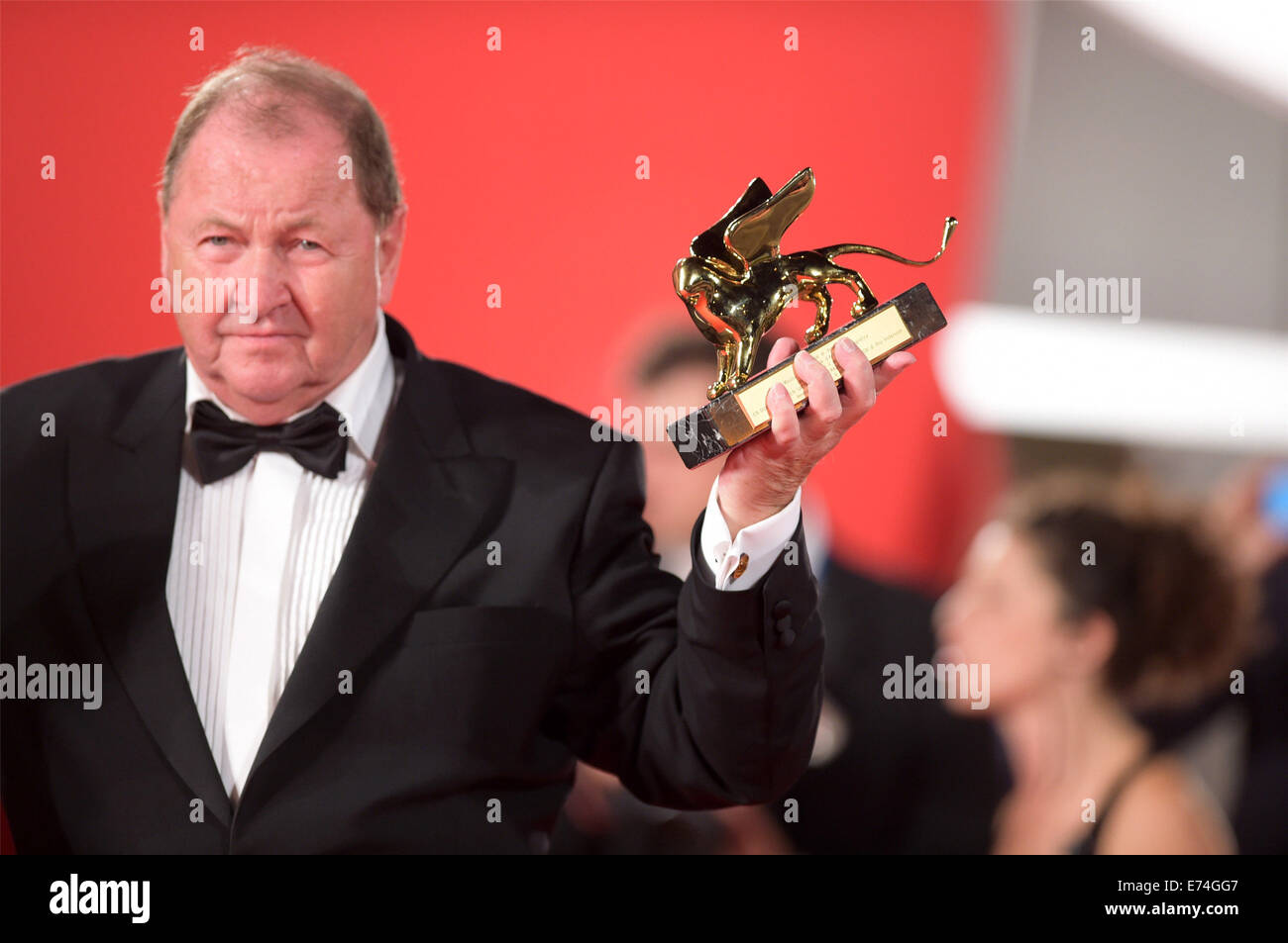 Venice, Lido of Venice. 6th Sep, 2014. Director Roy Andersson poses ...