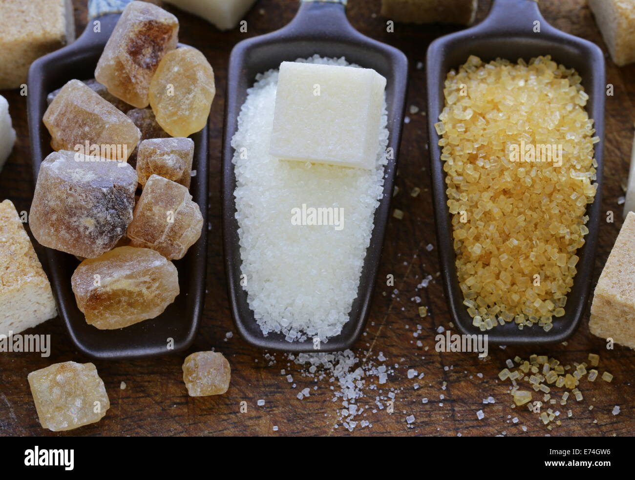 Types of sugar hi-res stock photography and images - Alamy