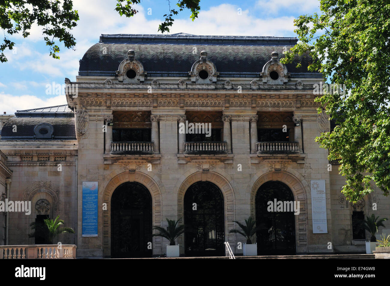 Vichy Opera House, Vichy, France Stock Photo - Alamy