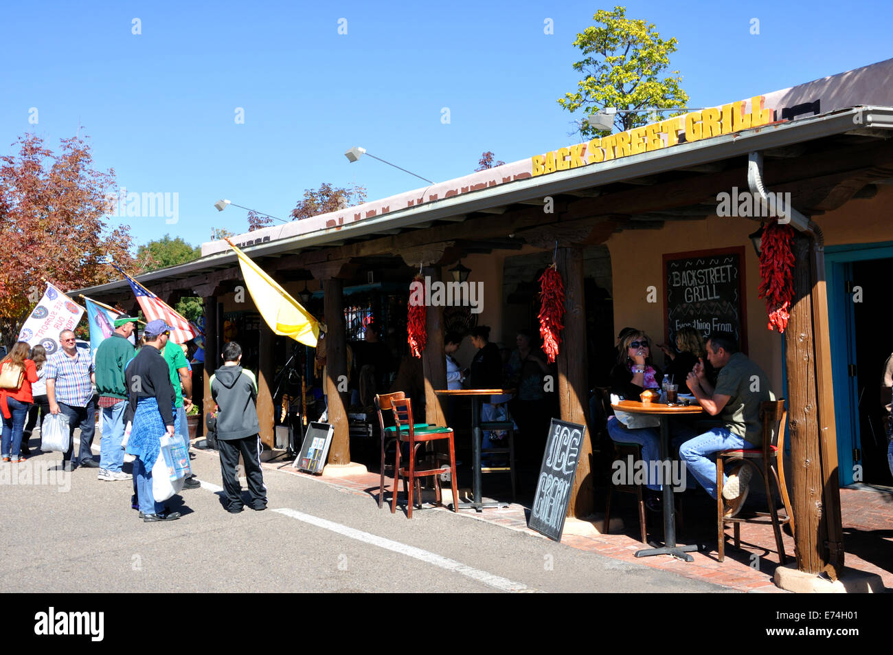 Albuquerque restaurant restaurants new mexico hi-res stock photography ...