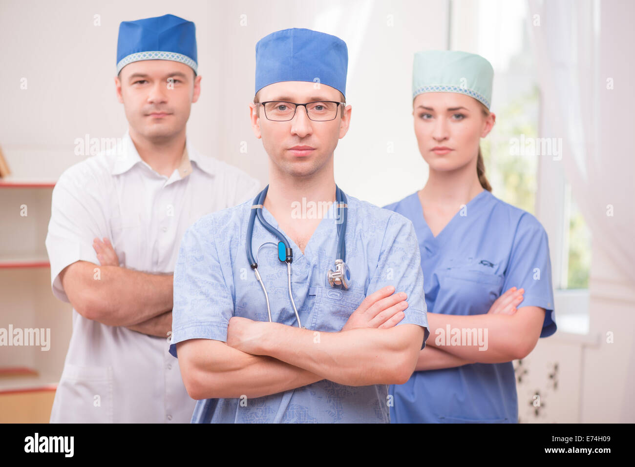 Hard work of doctors Stock Photo - Alamy