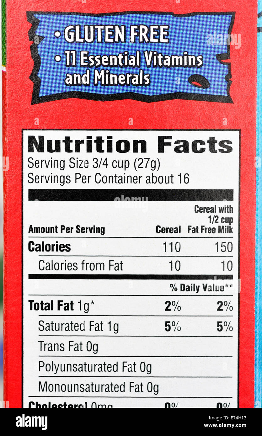 Nutrition Facts Gluten Free Food Package Packaged Hi res Stock Photography And Images Alamy nutrition-facts-gluten-free-food-package-packaged-hi-res-stock-photography-and-images-alamy