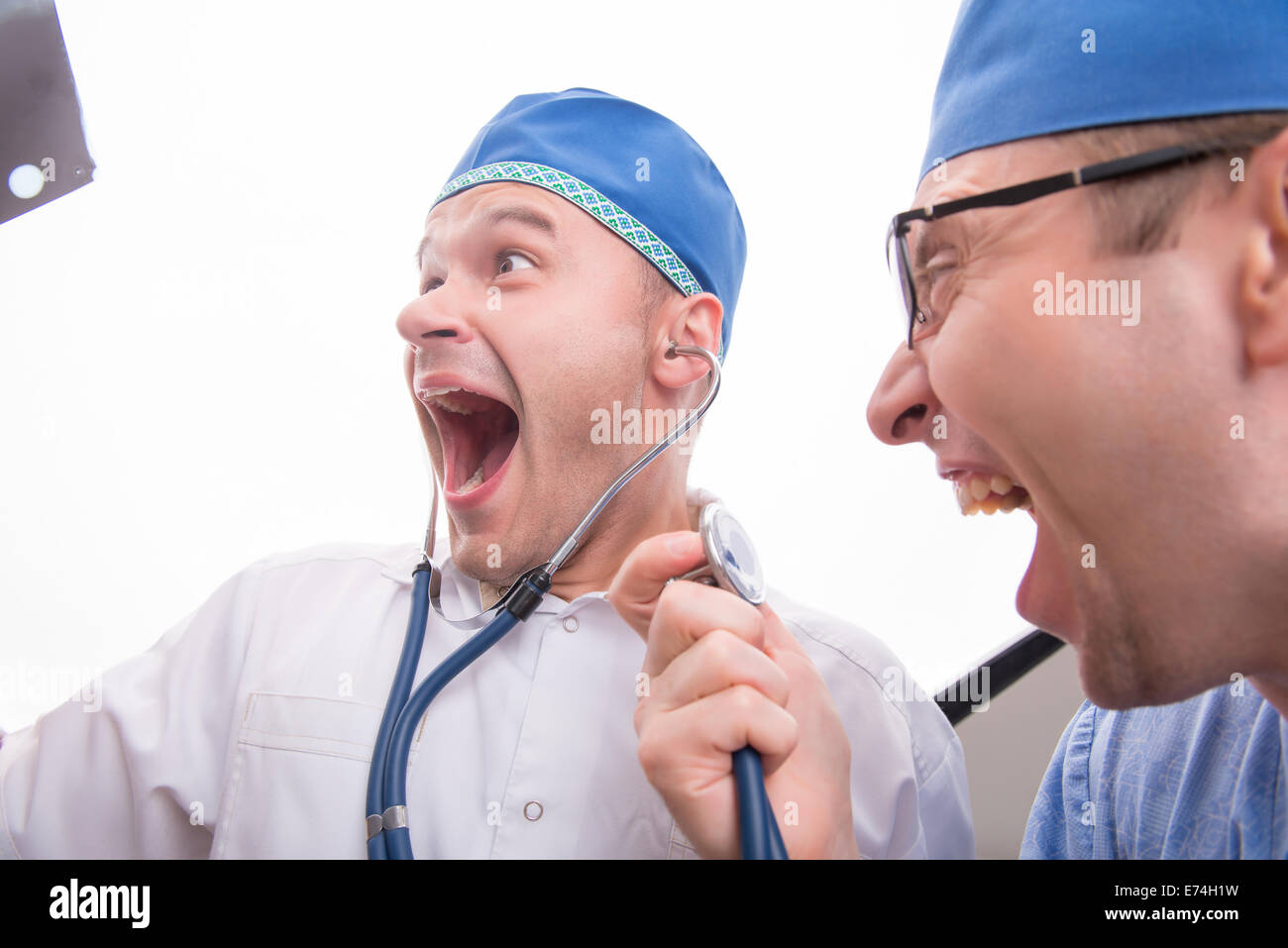 Hard work of doctors Stock Photo - Alamy