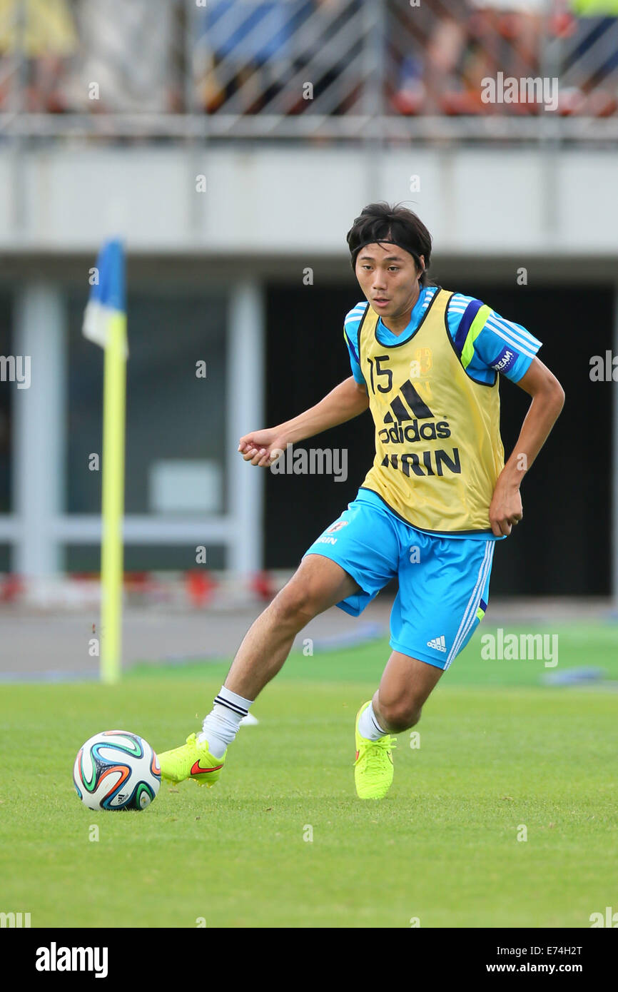 Atsubetsu athletic studium, Hokkaido, Japan. 6th Sep, 2014. Ken Matsubara Football/Soccer ...