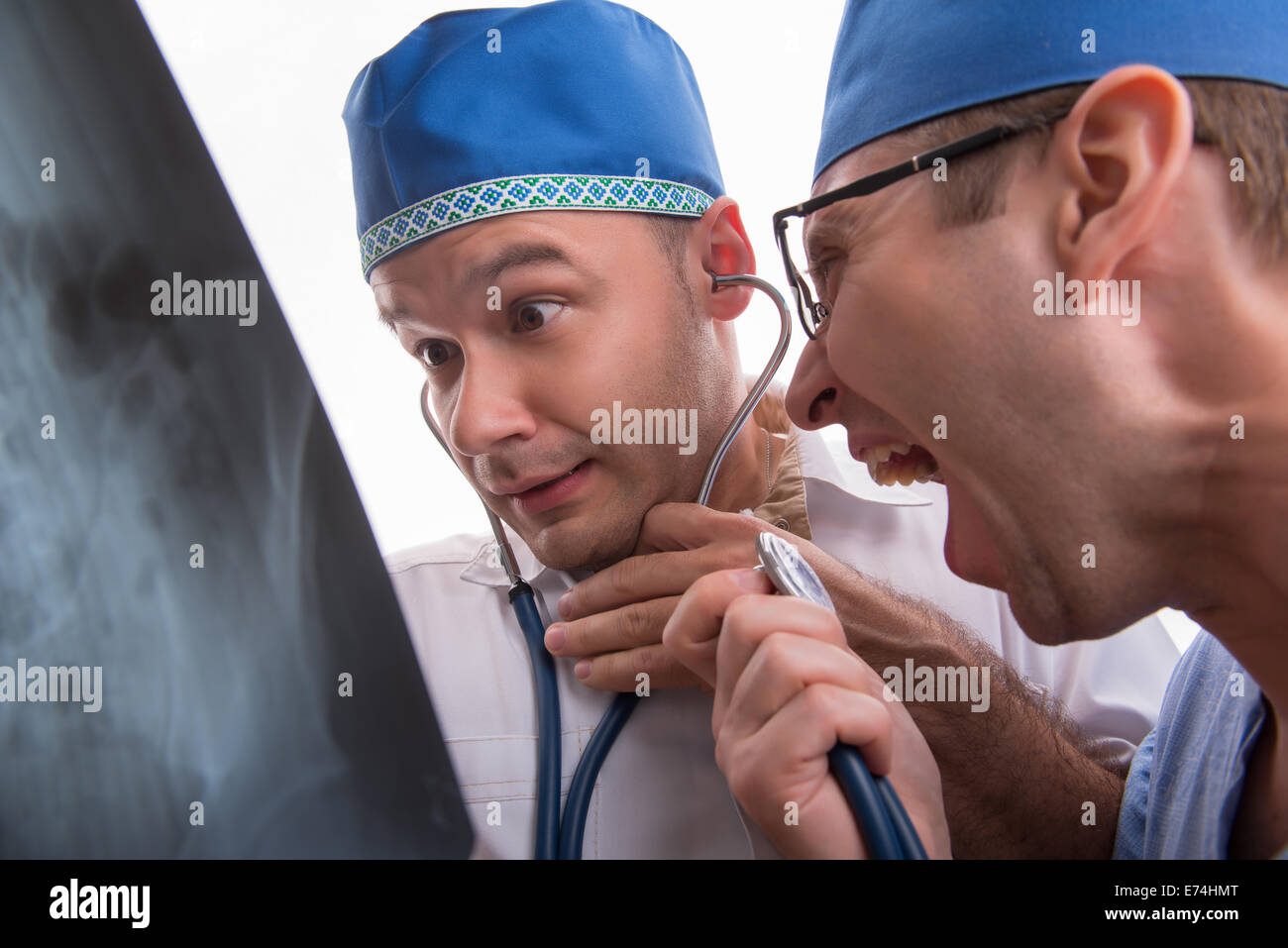 Hard work of doctors Stock Photo - Alamy