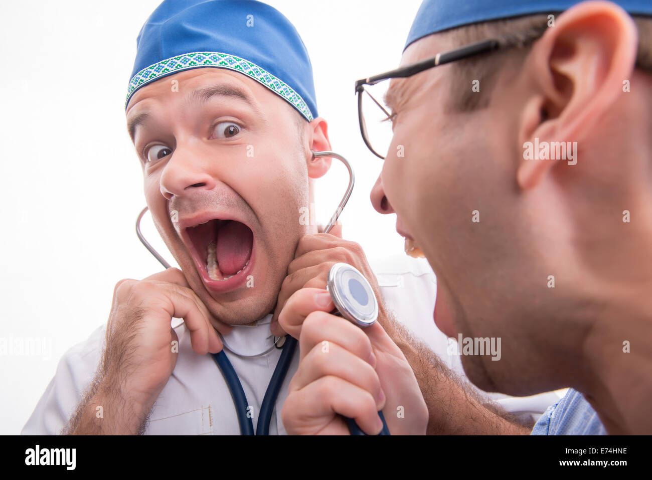 Hard work of doctors Stock Photo - Alamy