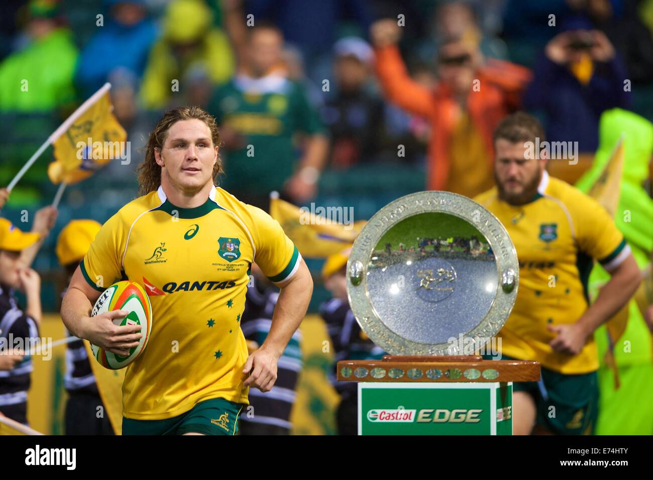 Perth, Australia. 06th Sep, 2014. Michael Hooper (capt) of the ...