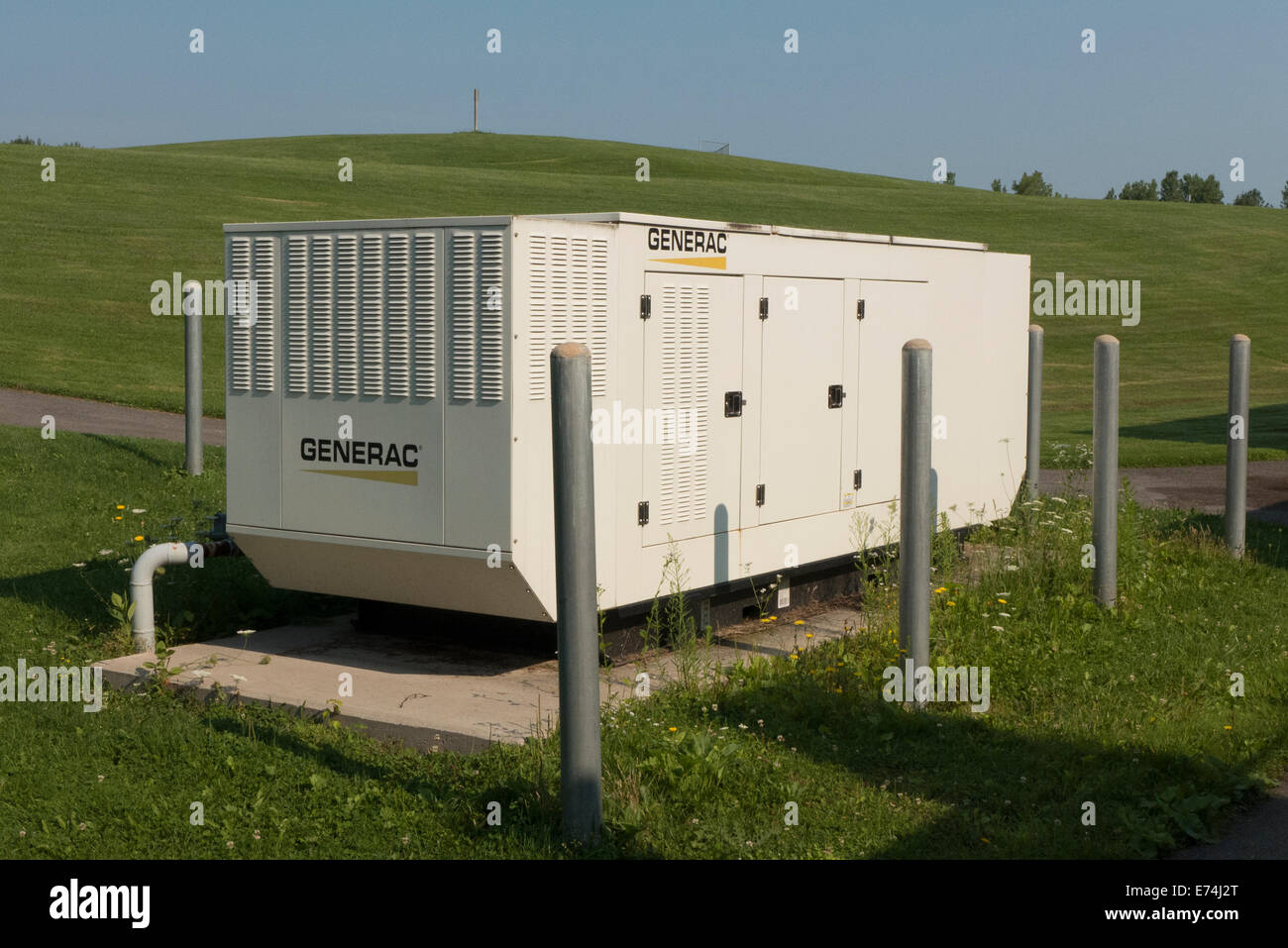 Large capacity gas fired generator Stock Photo - Alamy