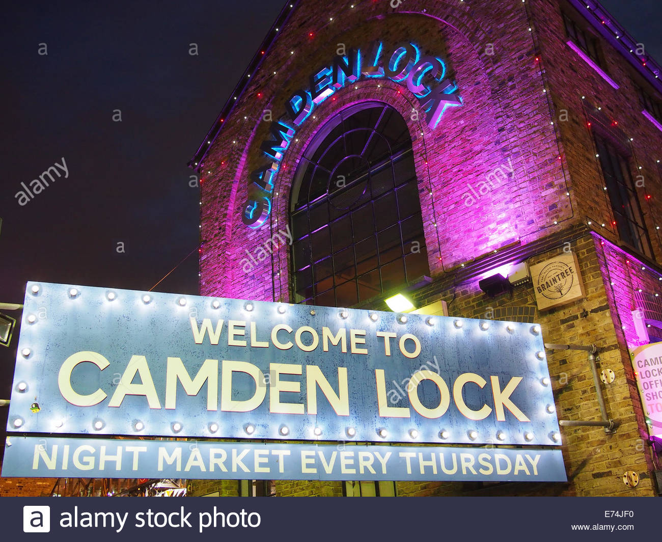Camden Lock Sign High Resolution Stock Photography and Images - Alamy