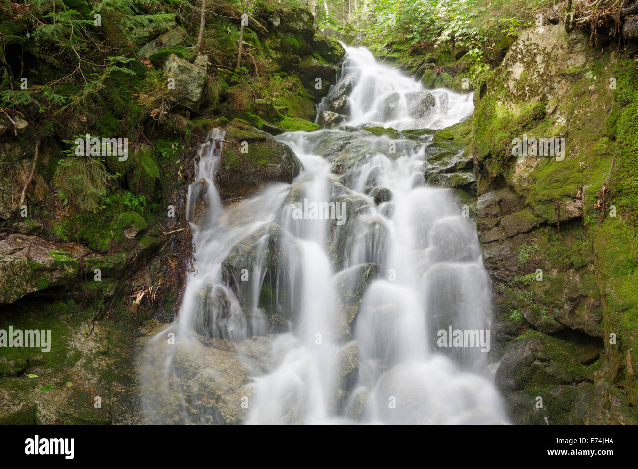 Tributary of Lost River on Mount Jim in Kinsman Notch of Woodstock, New ...