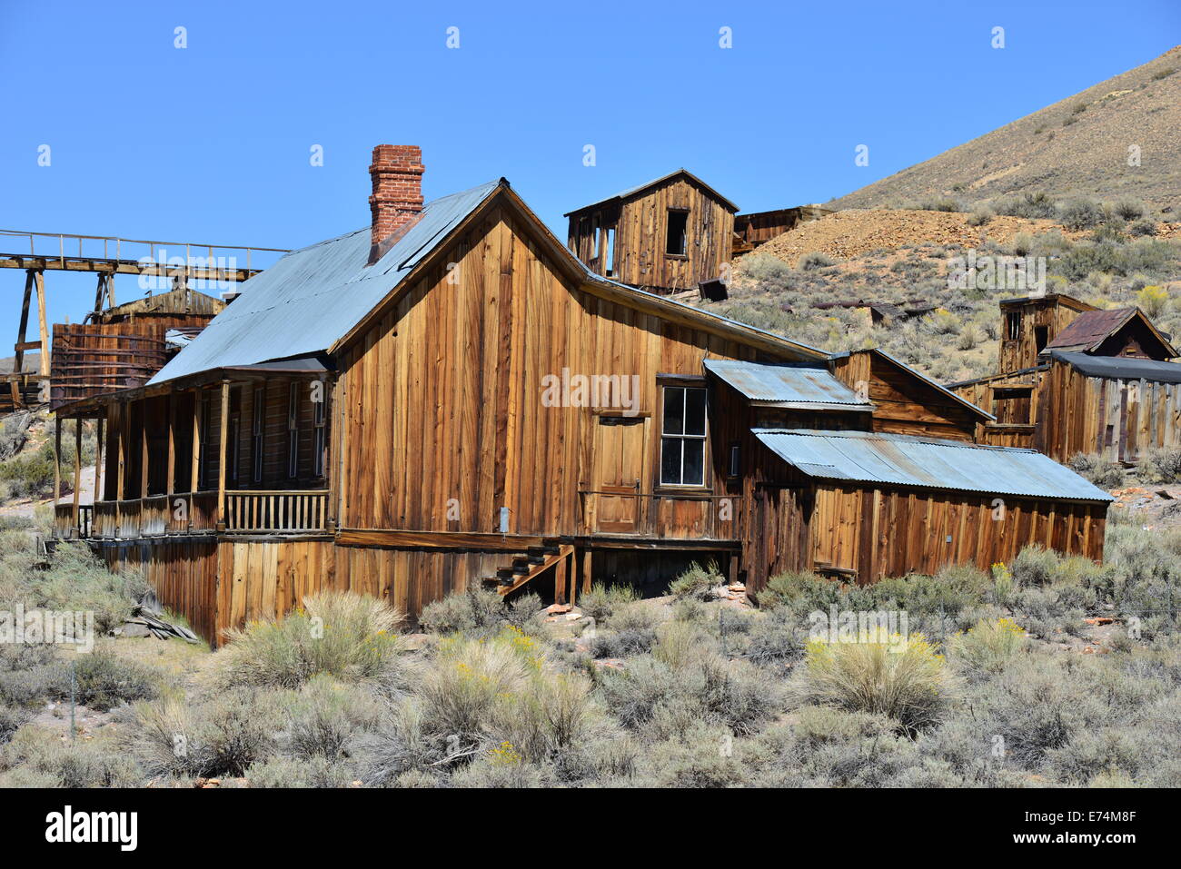 Bodie is a ghost town in the Bodie Hills east of the Sierra Nevada ...
