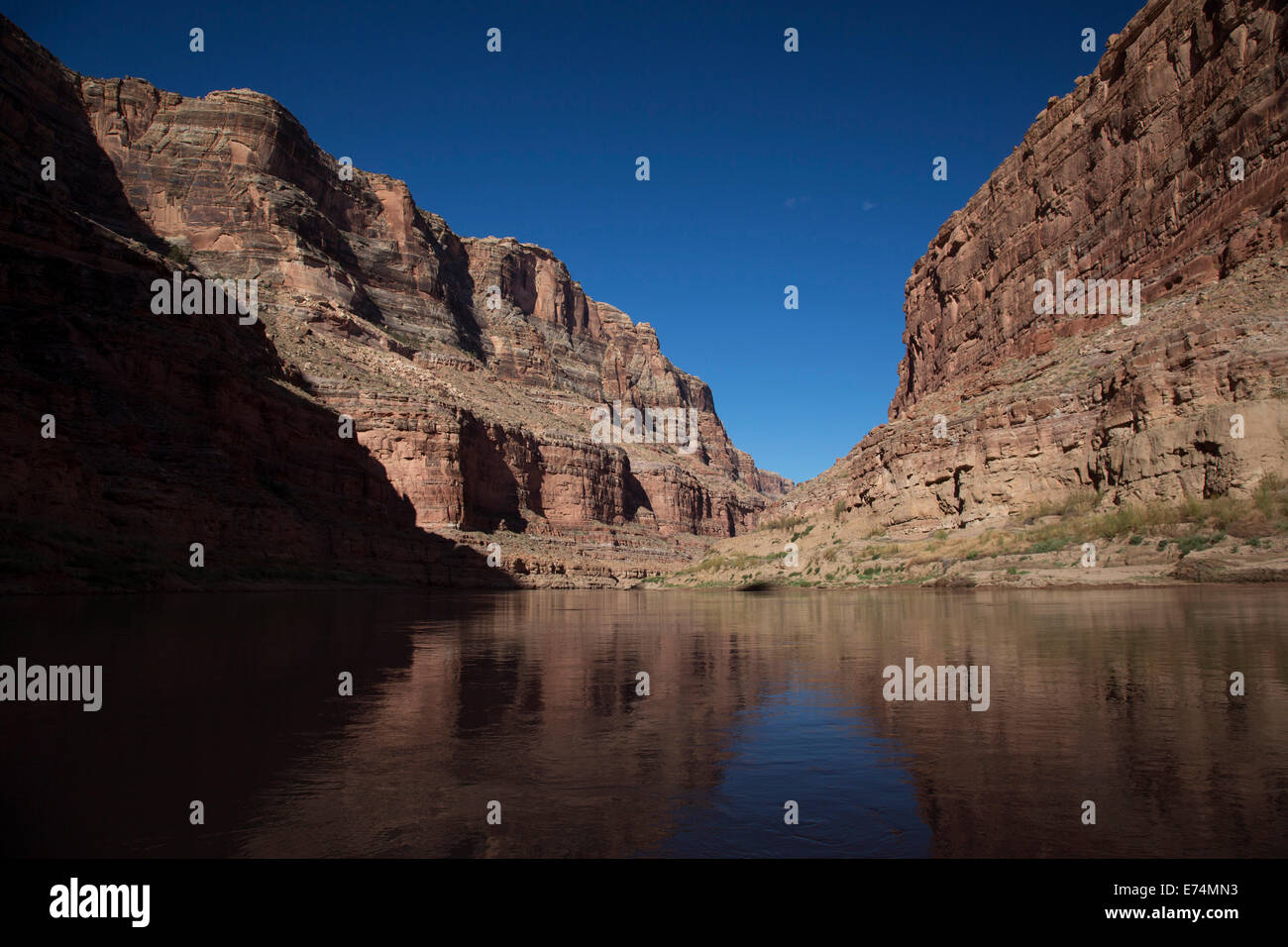Glen Canyon National Recreation Area, Utah - The Colorado River flows ...