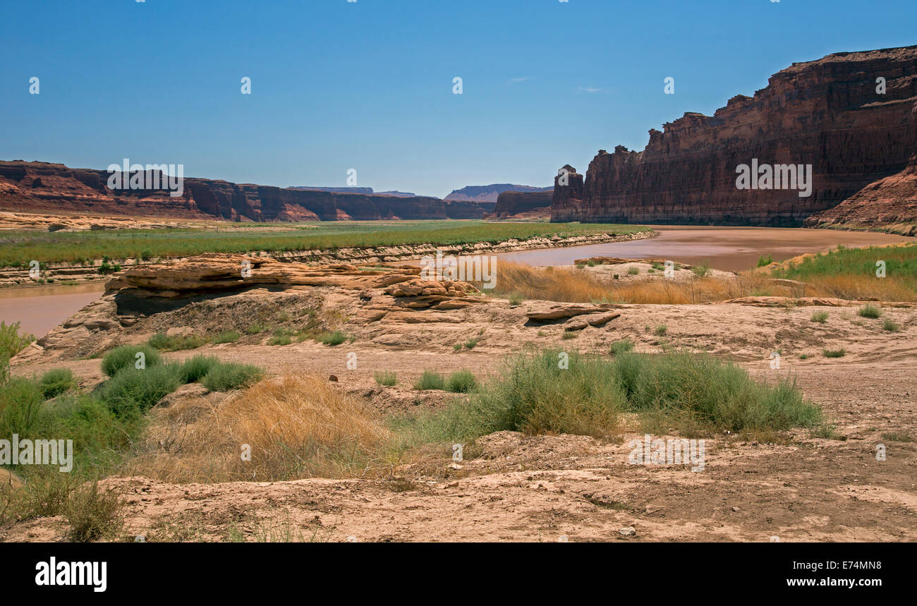 Glen Canyon National Recreation Area, Utah - Drought dries up the upper ...