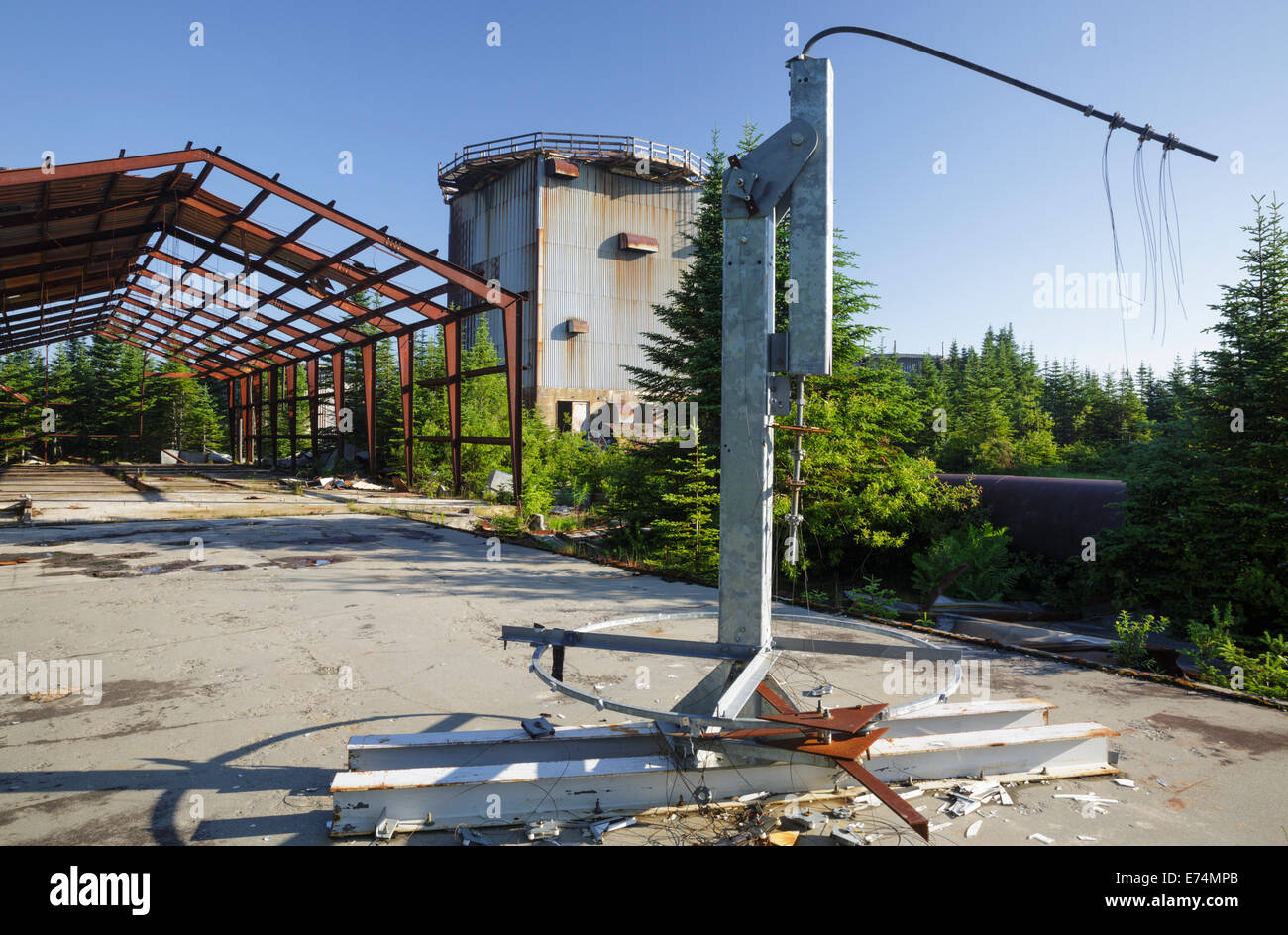 Lyndonville Air Force Station on East Mountain in East Haven, Vermont ...